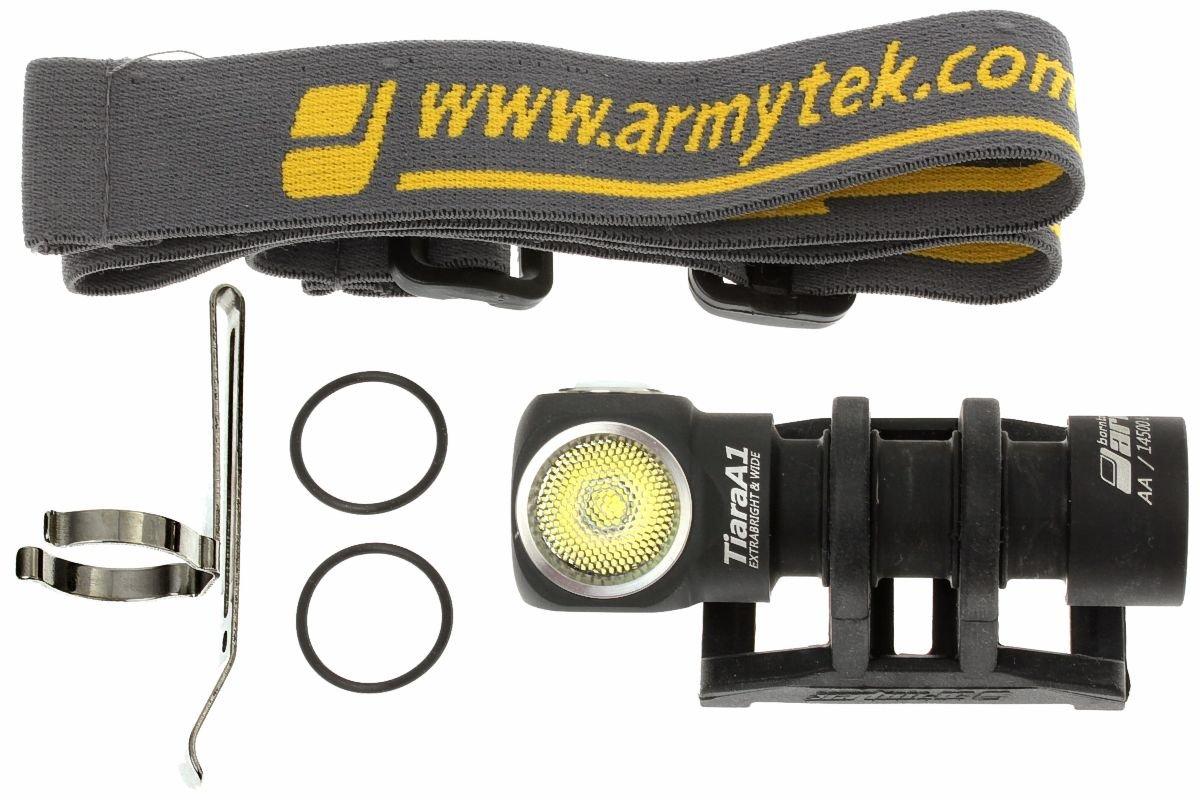 Armytek Tiara A1 Silver | Advantageously shopping at Knivesandtools.co.uk