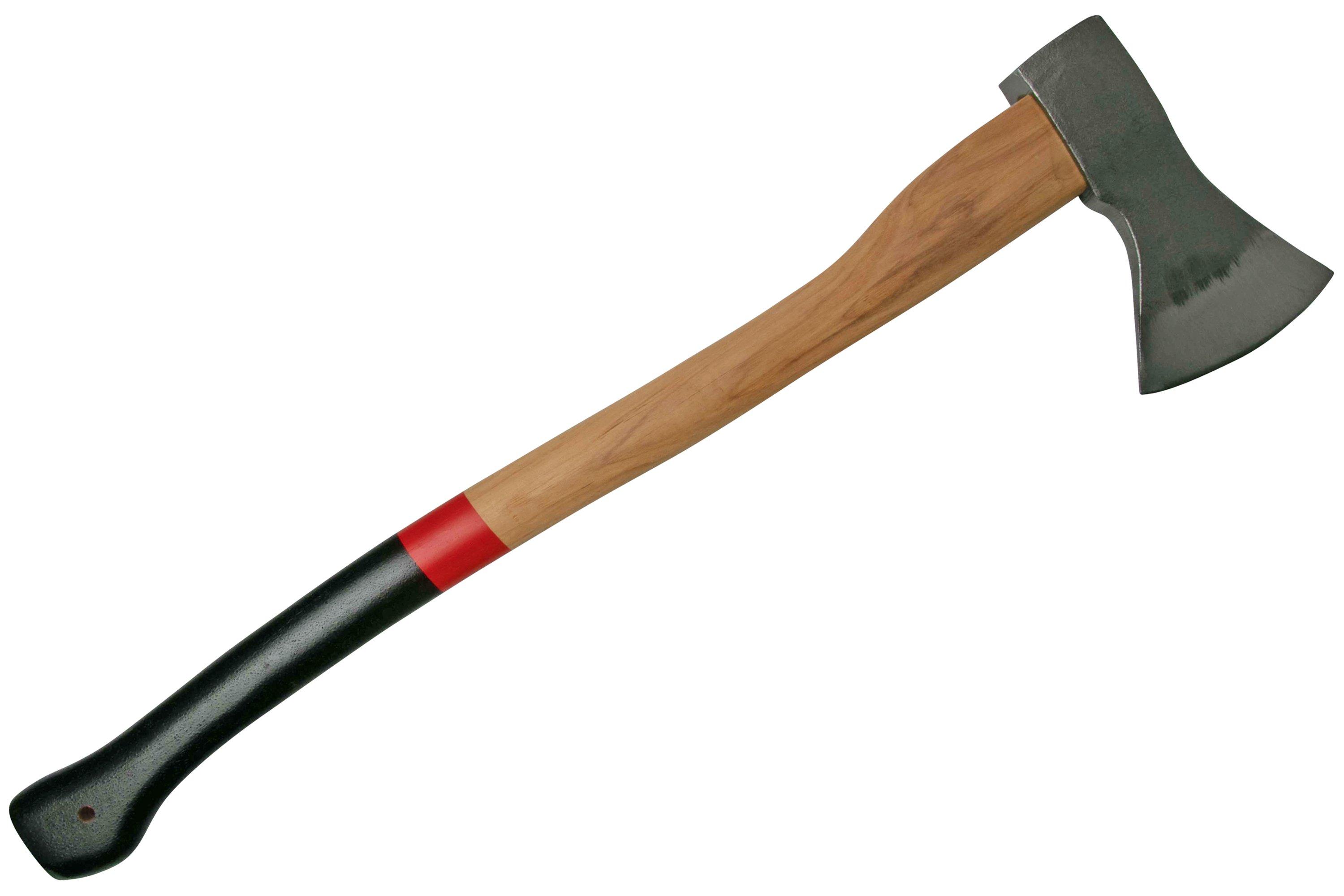 Adler Rheinland Axe, red-black, felling axe | Advantageously shopping ...