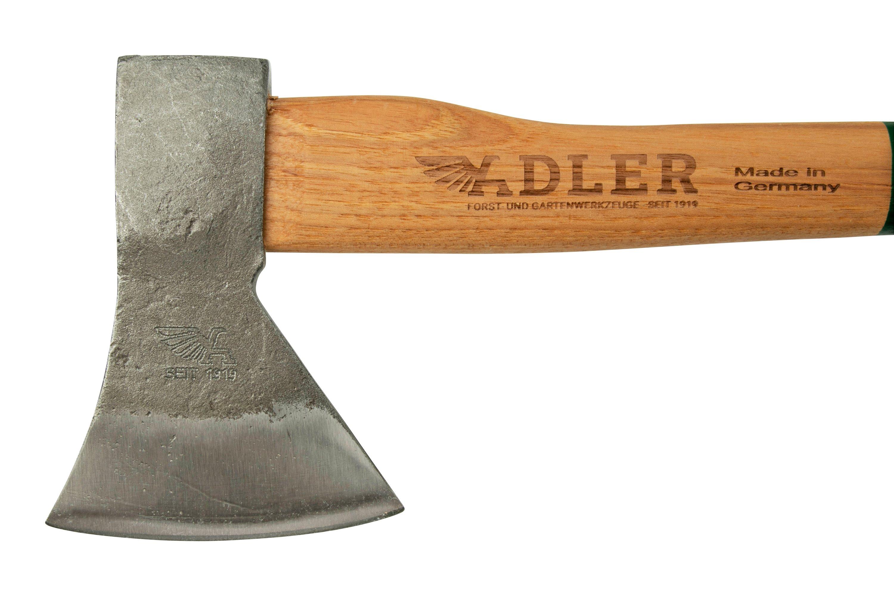 Adler Rheinland Hatchet, green-black, hand axe | Advantageously ...