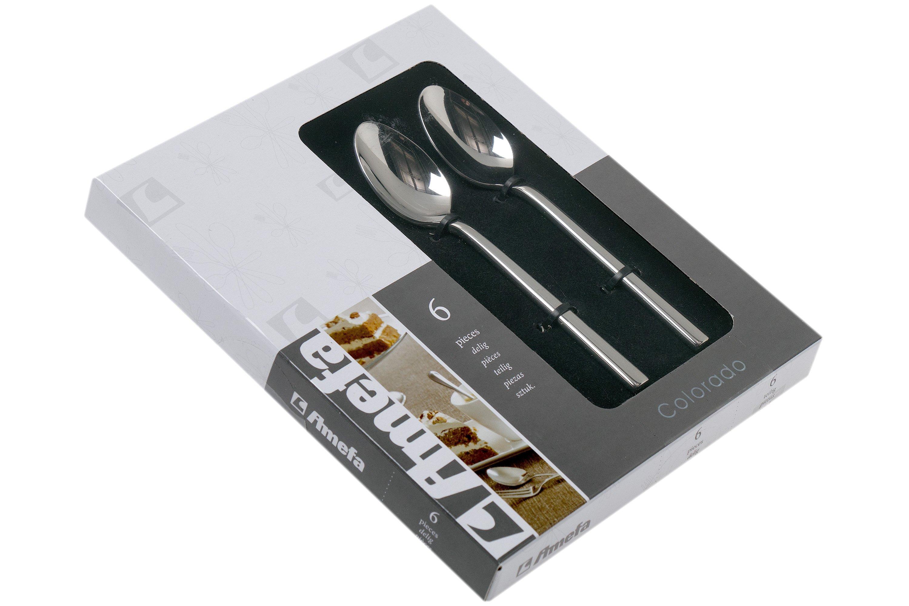 Amefa Colorado 1026 six teaspoons | Advantageously shopping at ...