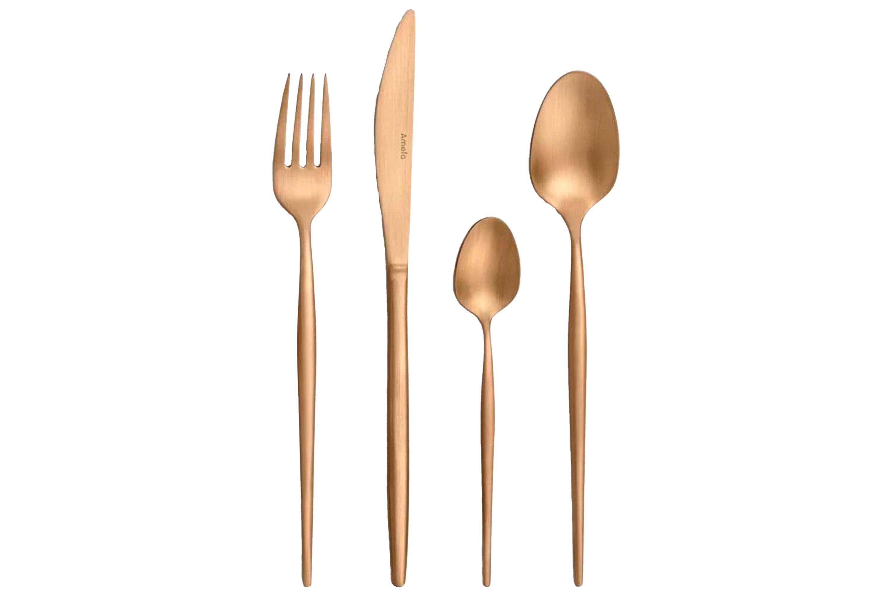 Amefa Soprano 1114 Copper, 16-piece cutlery set | Advantageously ...