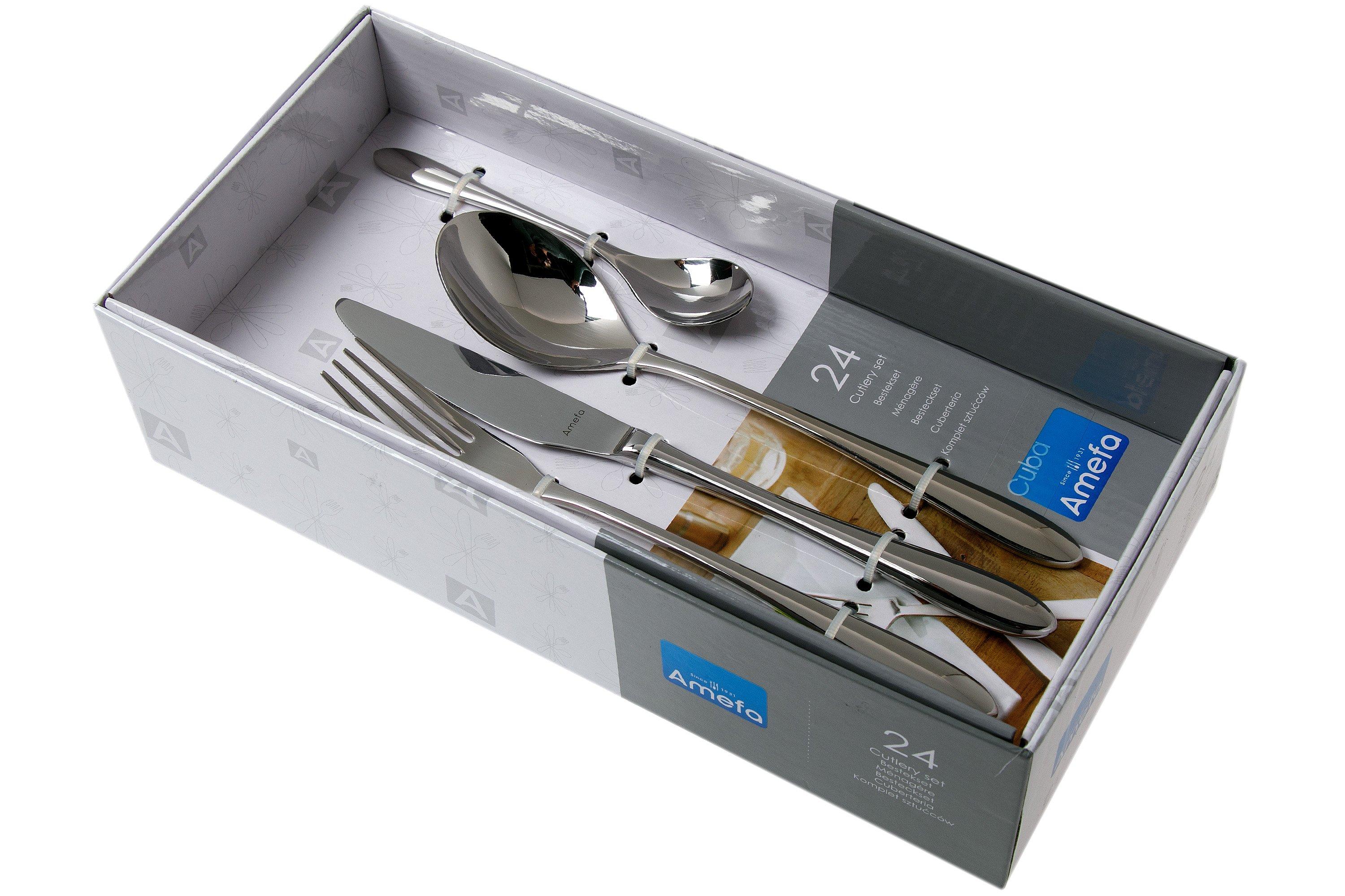 Amefa Cuba 1120 24-piece cutlery set | Advantageously shopping at ...