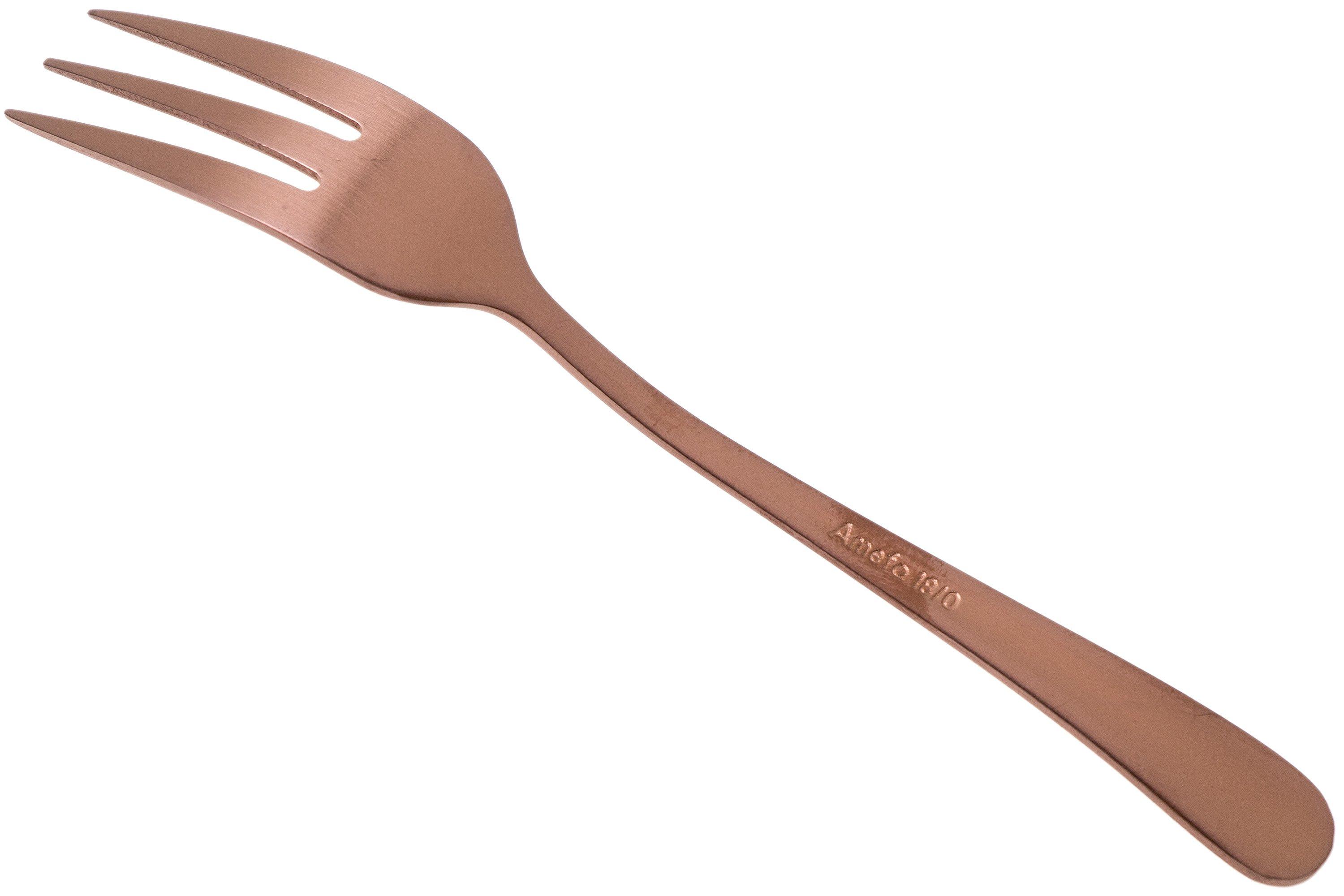 Amefa Austin 1410, 1410AETR06AN6 pastry forks copper, 6-piece ...
