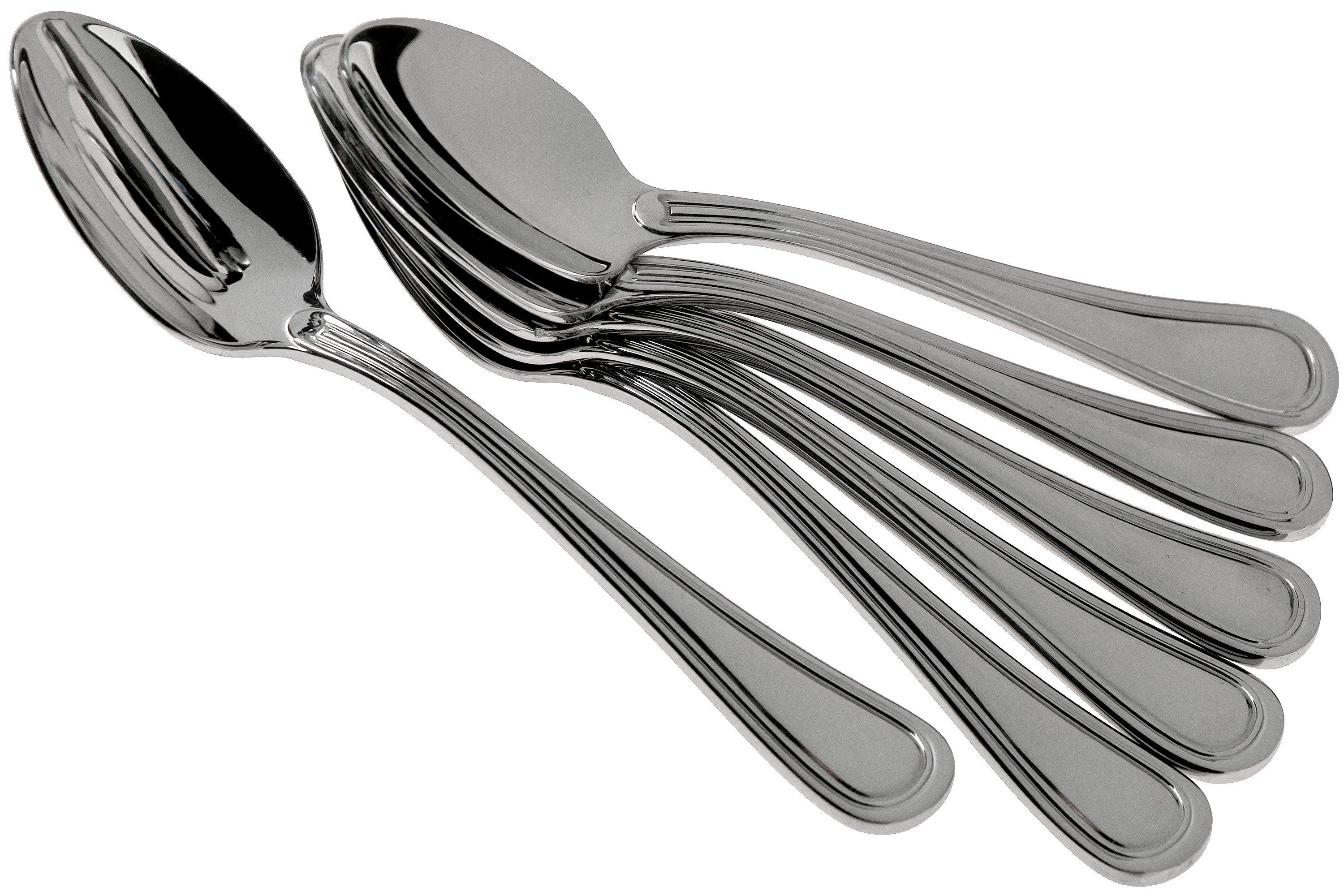 Amefa Cambridge 1845 six coffee spoons | Advantageously shopping at ...