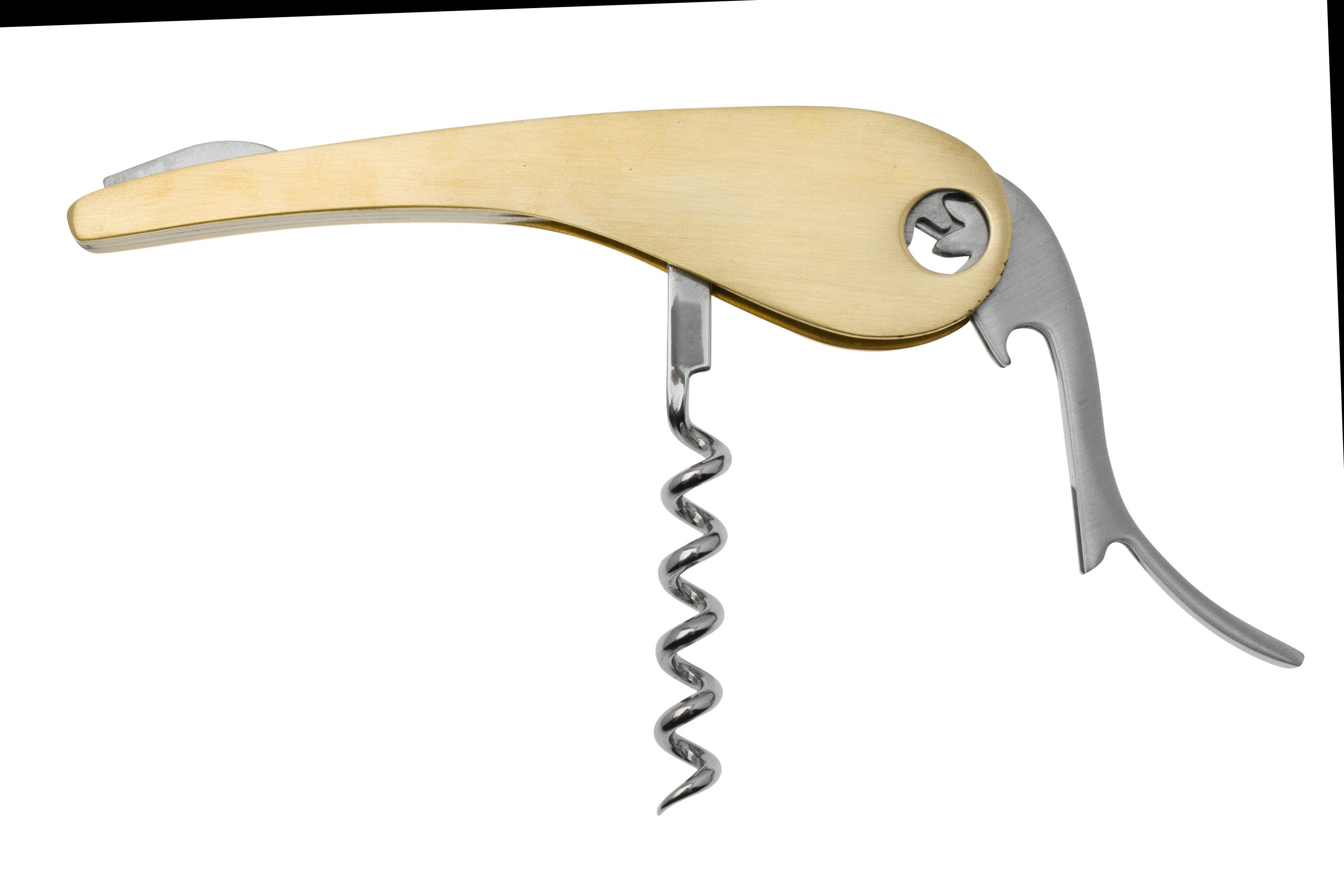 L'Atelier du Vin Soft Machine Brass, corkscrew | Advantageously ...