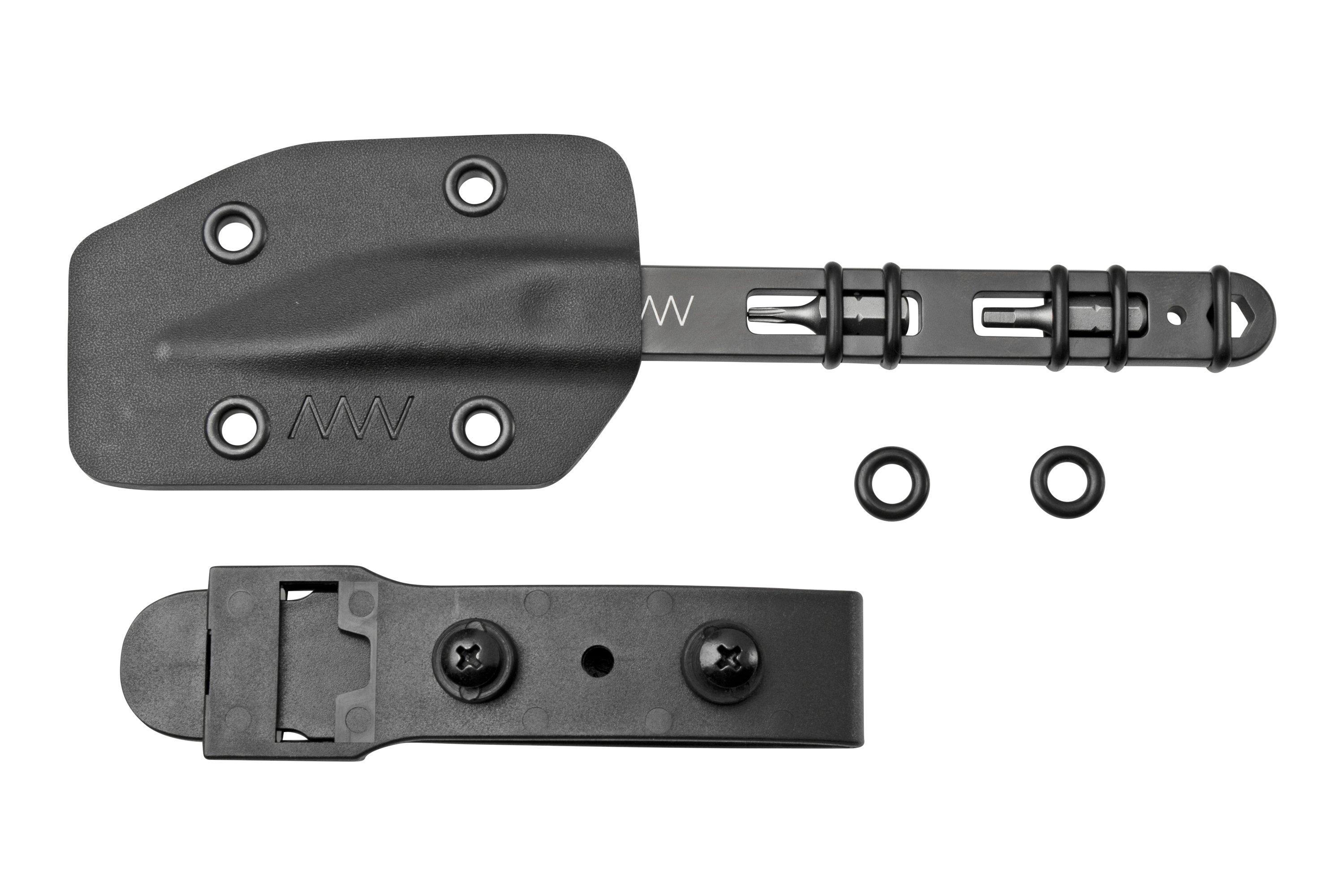 ANV Knives M050 CMS Elmax DLC kydex sheath, kiridashi | Advantageously ...