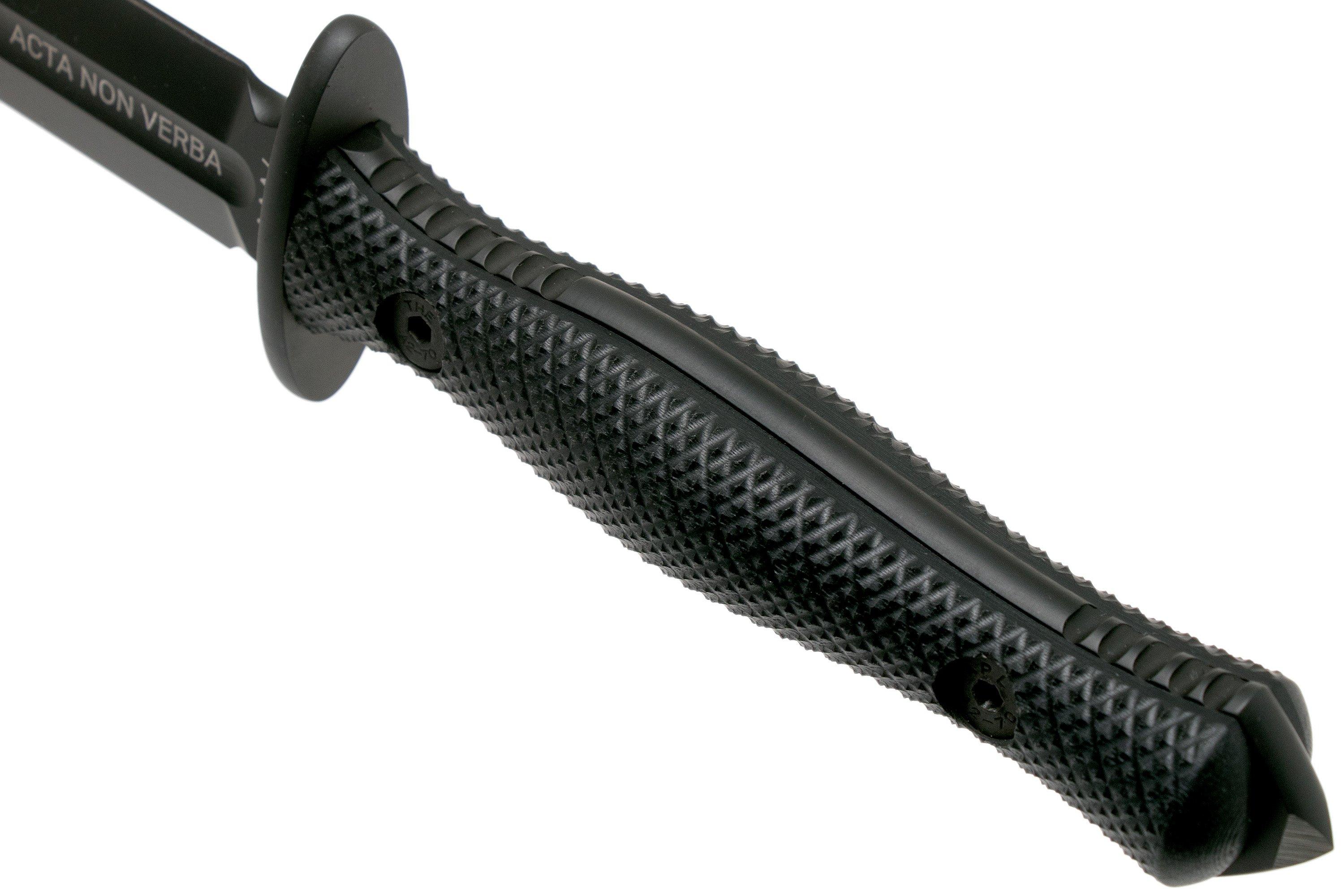 ANV M500 Anthropoid DLC Elmax, Black Handle, M500-001, Black Kydex ...