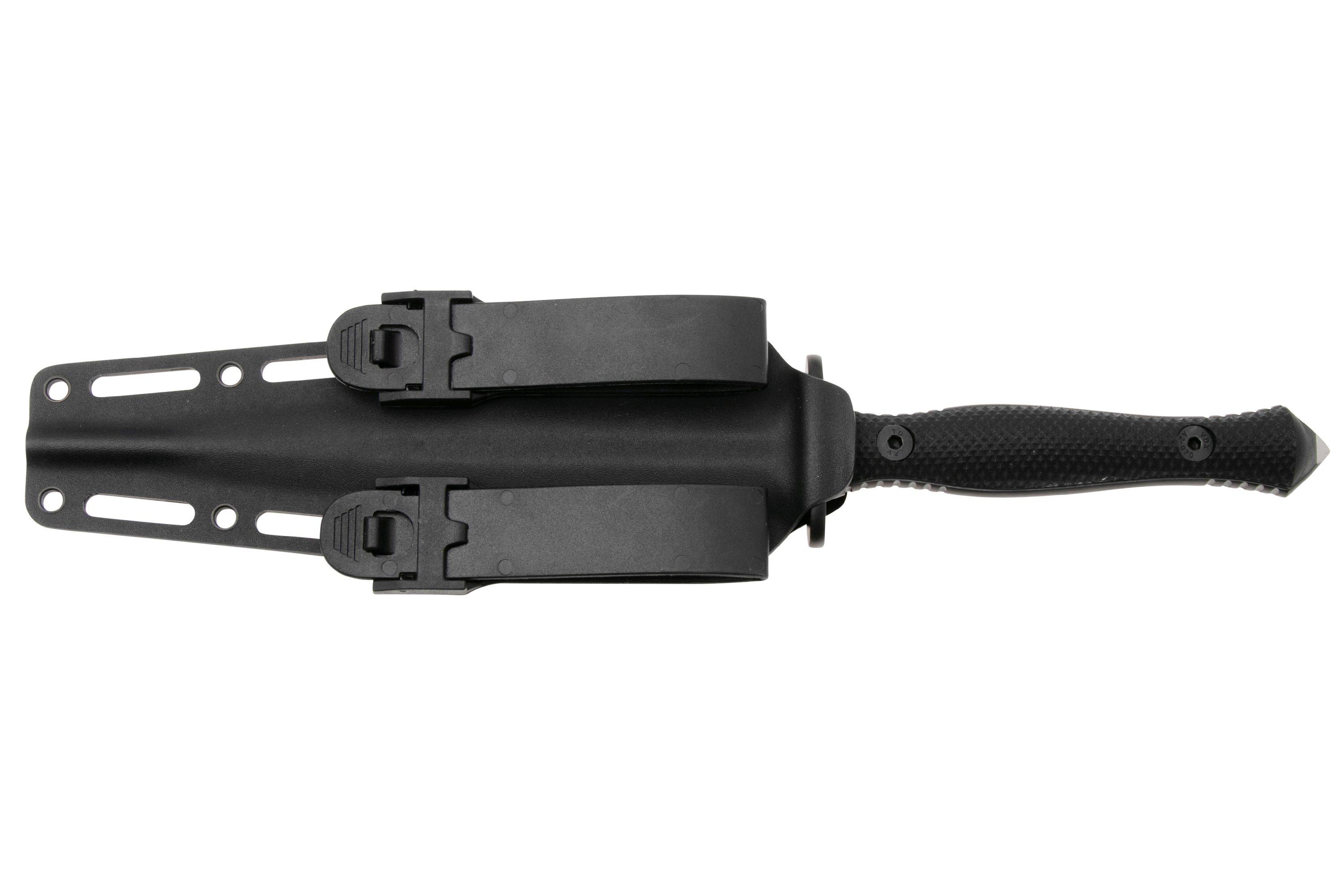 ANV M500 Anthropoid DLC Elmax, Black Handle, M500-001, Black Kydex ...