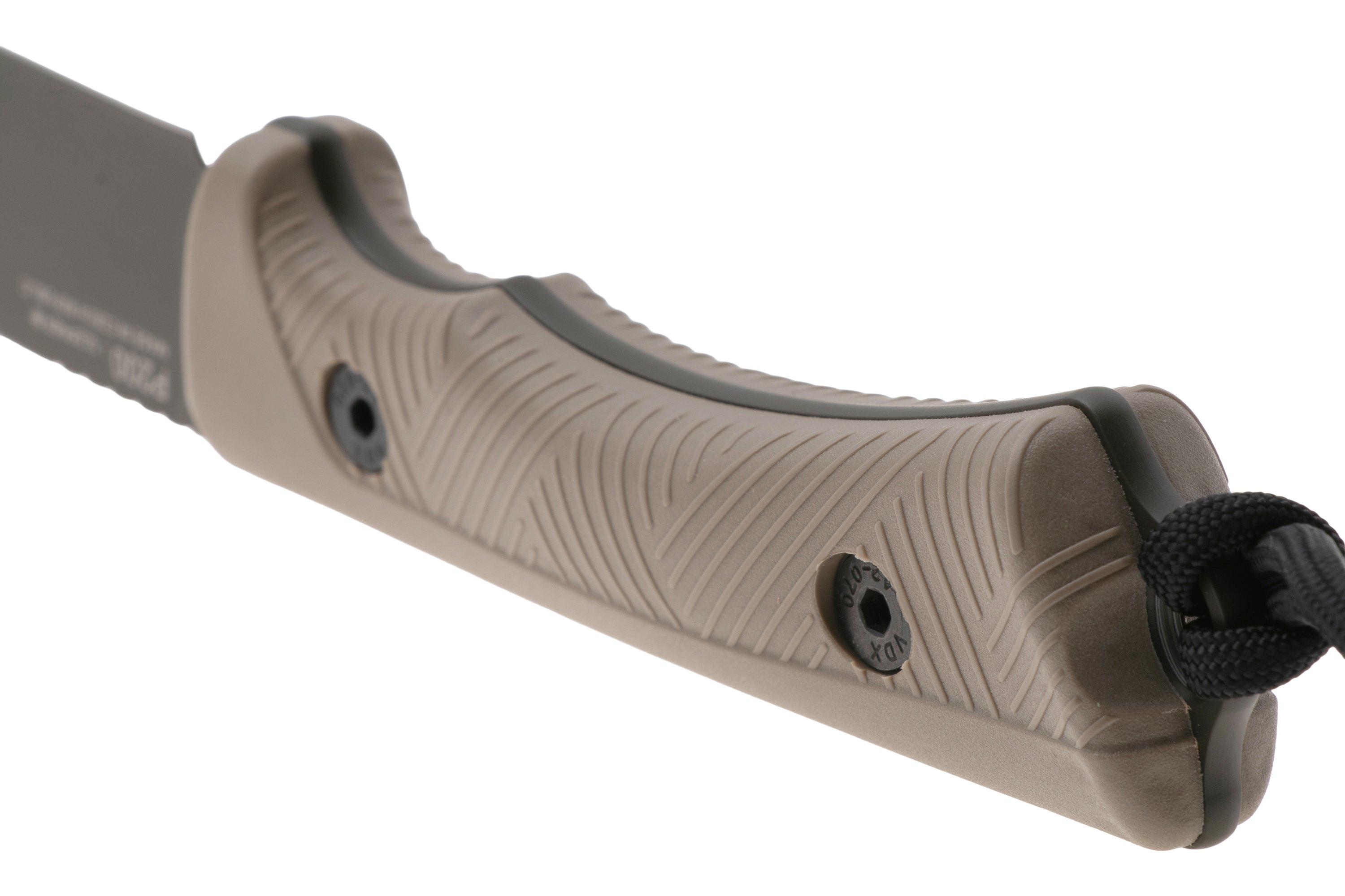 ANV P200, P200-051, Olive Cerakote Sleipner, Coyote GRNPU, survival knife | Advantageously ...