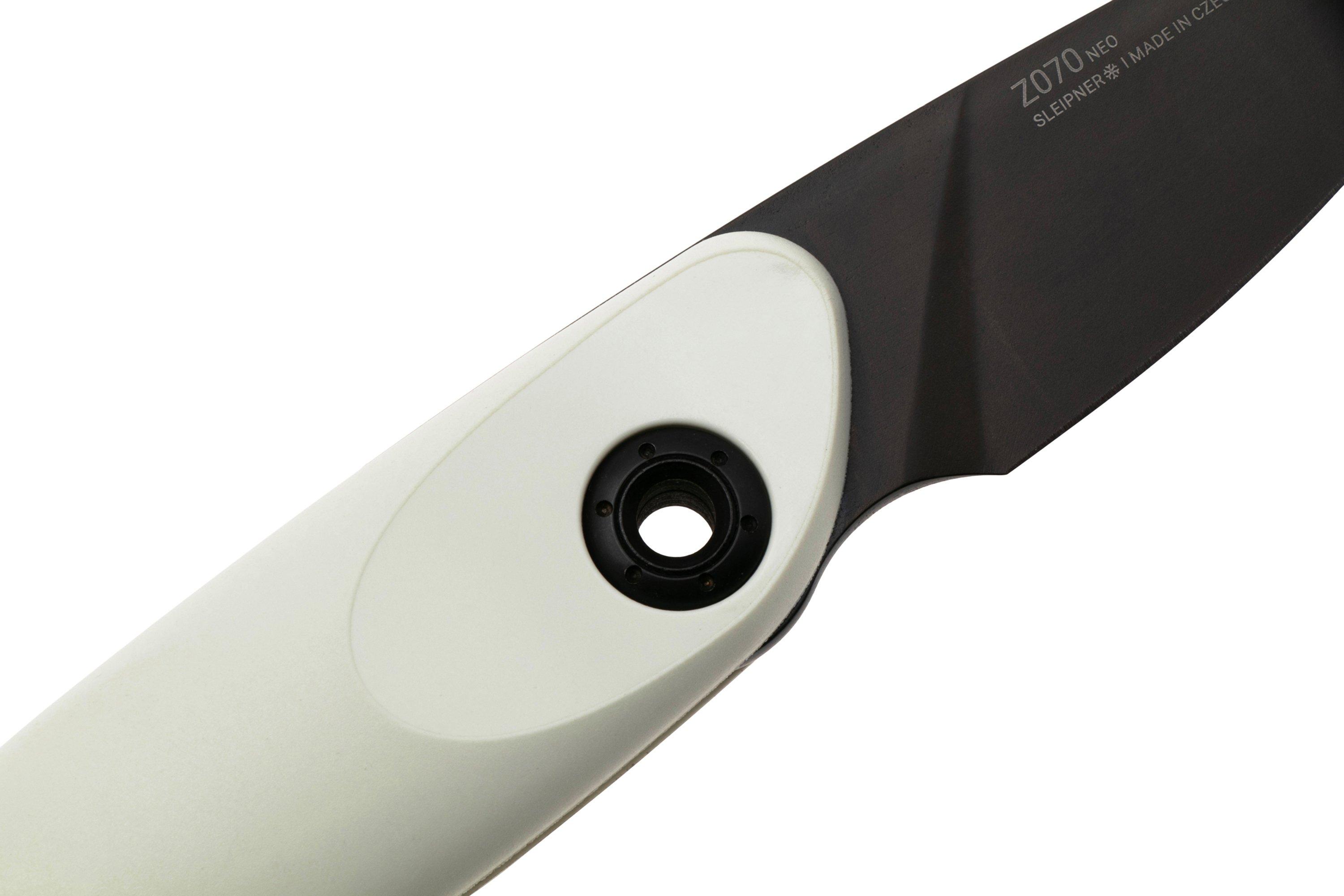 ANV Z070 BB Z070-005, DLC Sleipner, White GRNPU pocket knife ...