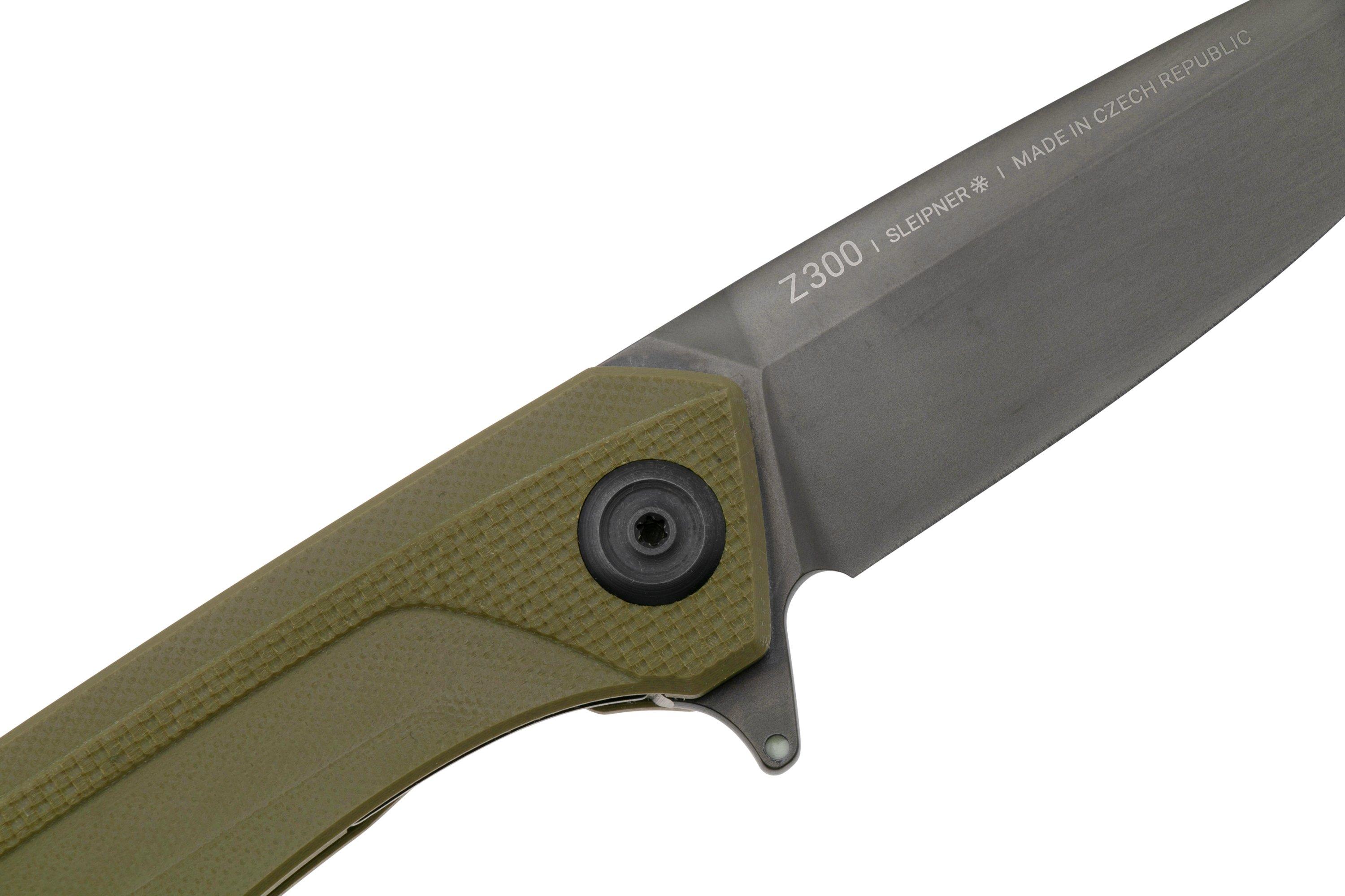 ANV Knives Z300BB, DLC Sleipner, Olive G10 navalha | Compras vantajosas ...