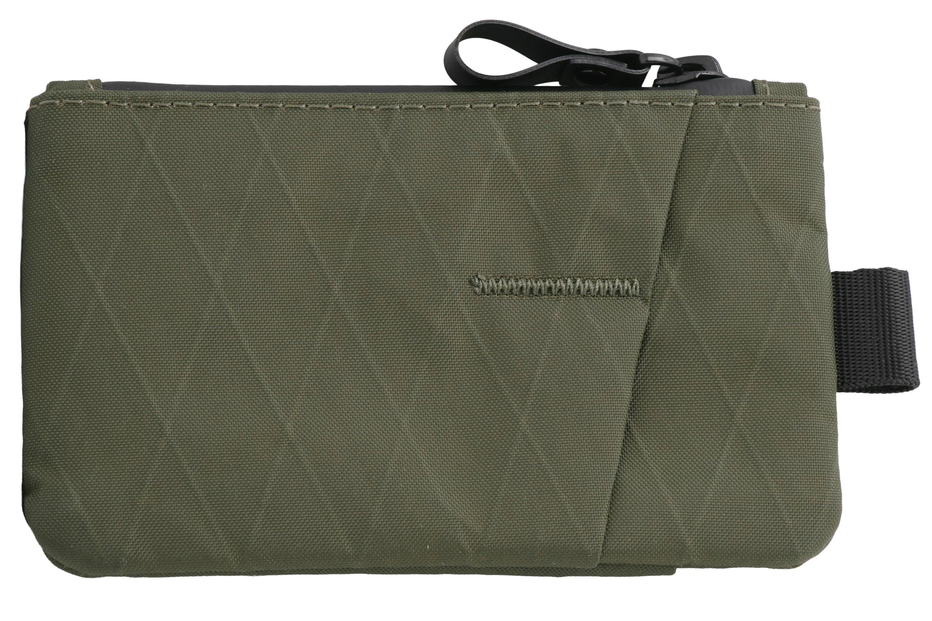 Alpaka Gear Zip Pouch Pro AD010190503 Dark Green, X-Pac VX21, wallet ...