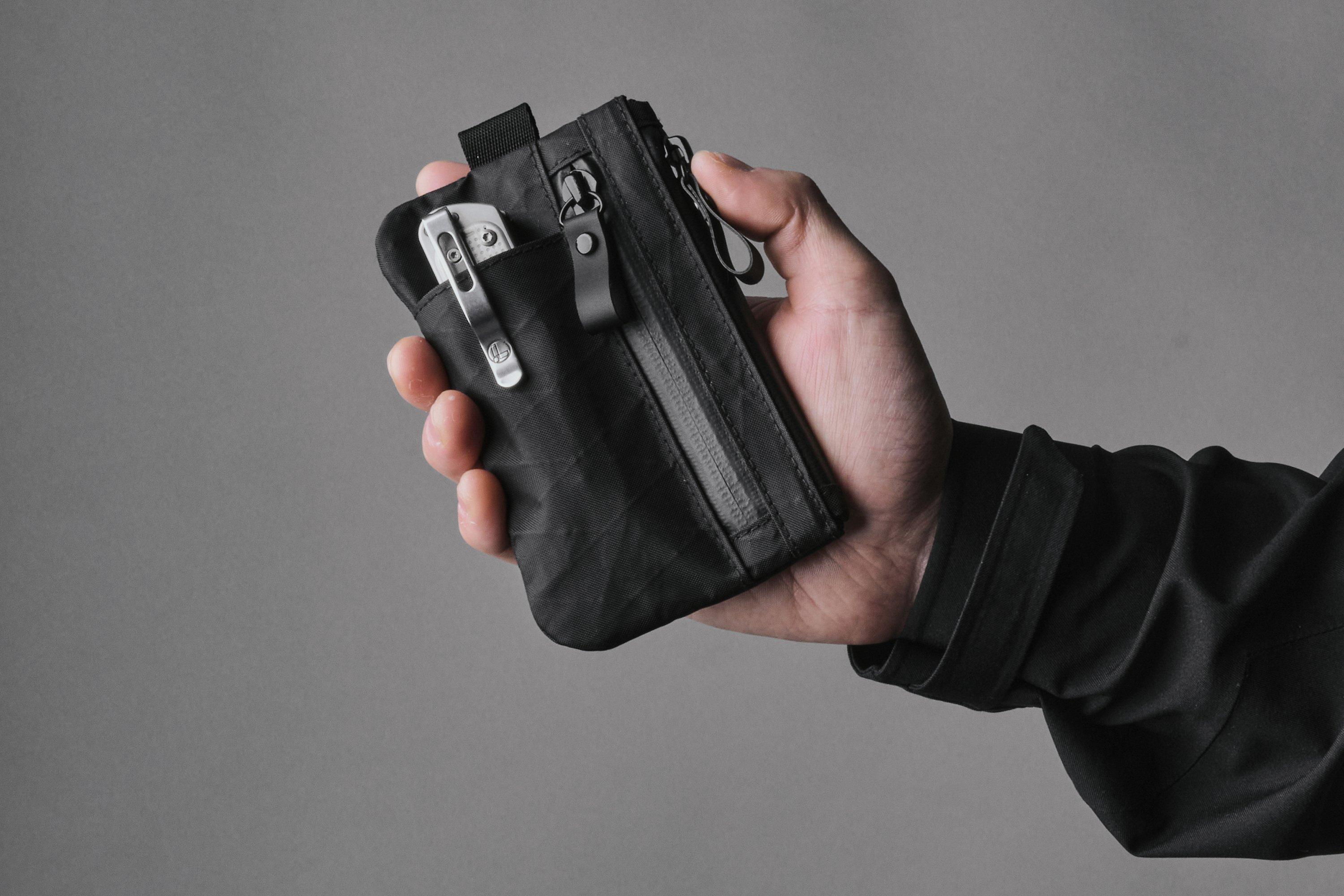 Alpaka Gear Zip Cardholder AD010340103 Black, X-Pac VX21, cartera y ...