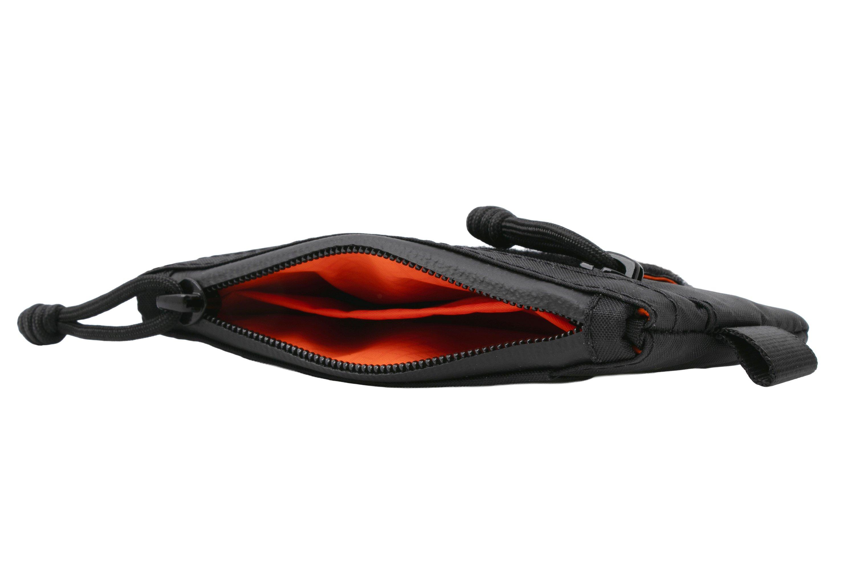 Alpaka Gear Zip Pouch Pro Hook & Loop AD010750103 Black, X-Pac VX21, wallet and EDC organizer ...