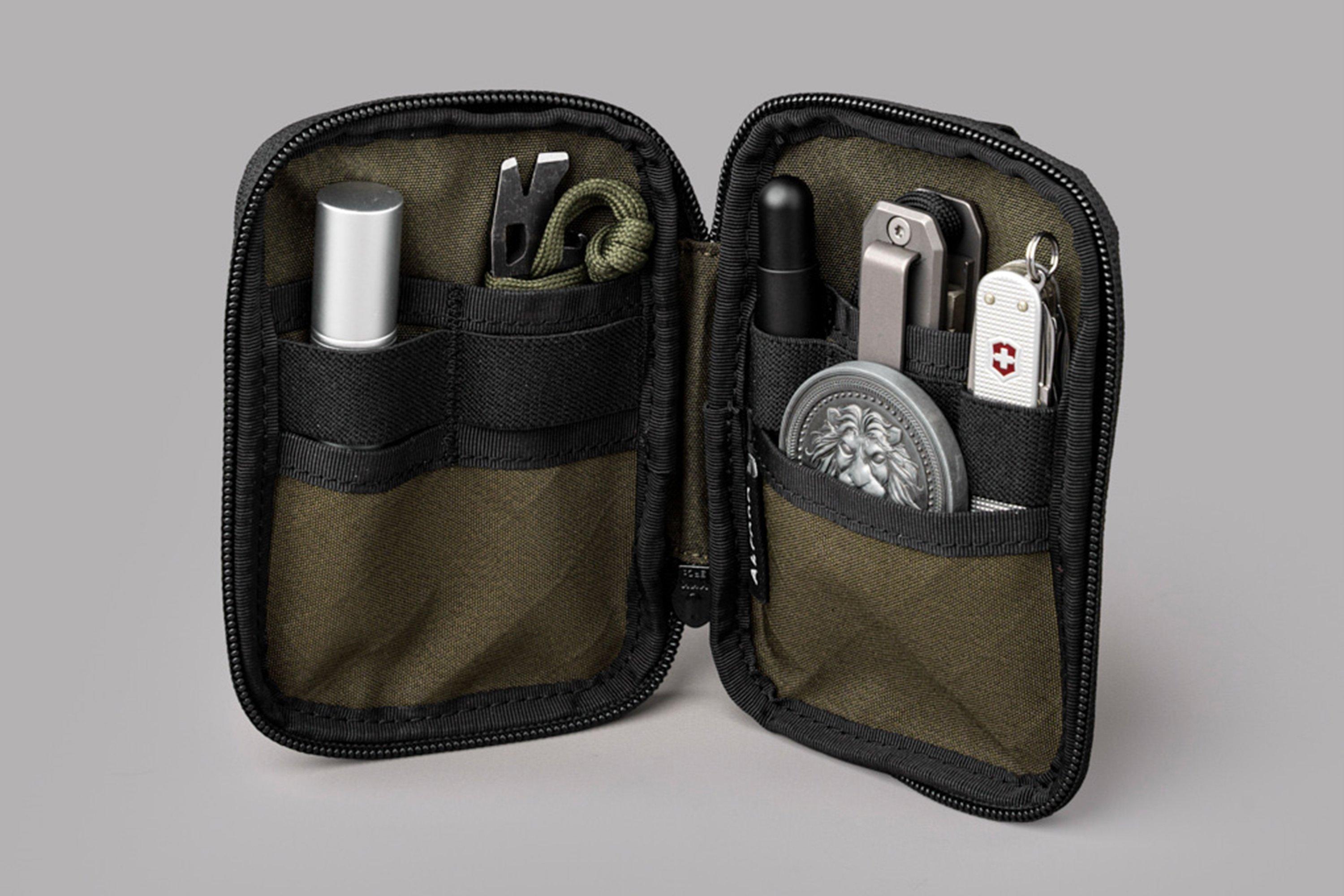 Alpaka Gear HUB Pouch Pro AD010760522 Army Green, Axogrid 300D, EDC ...
