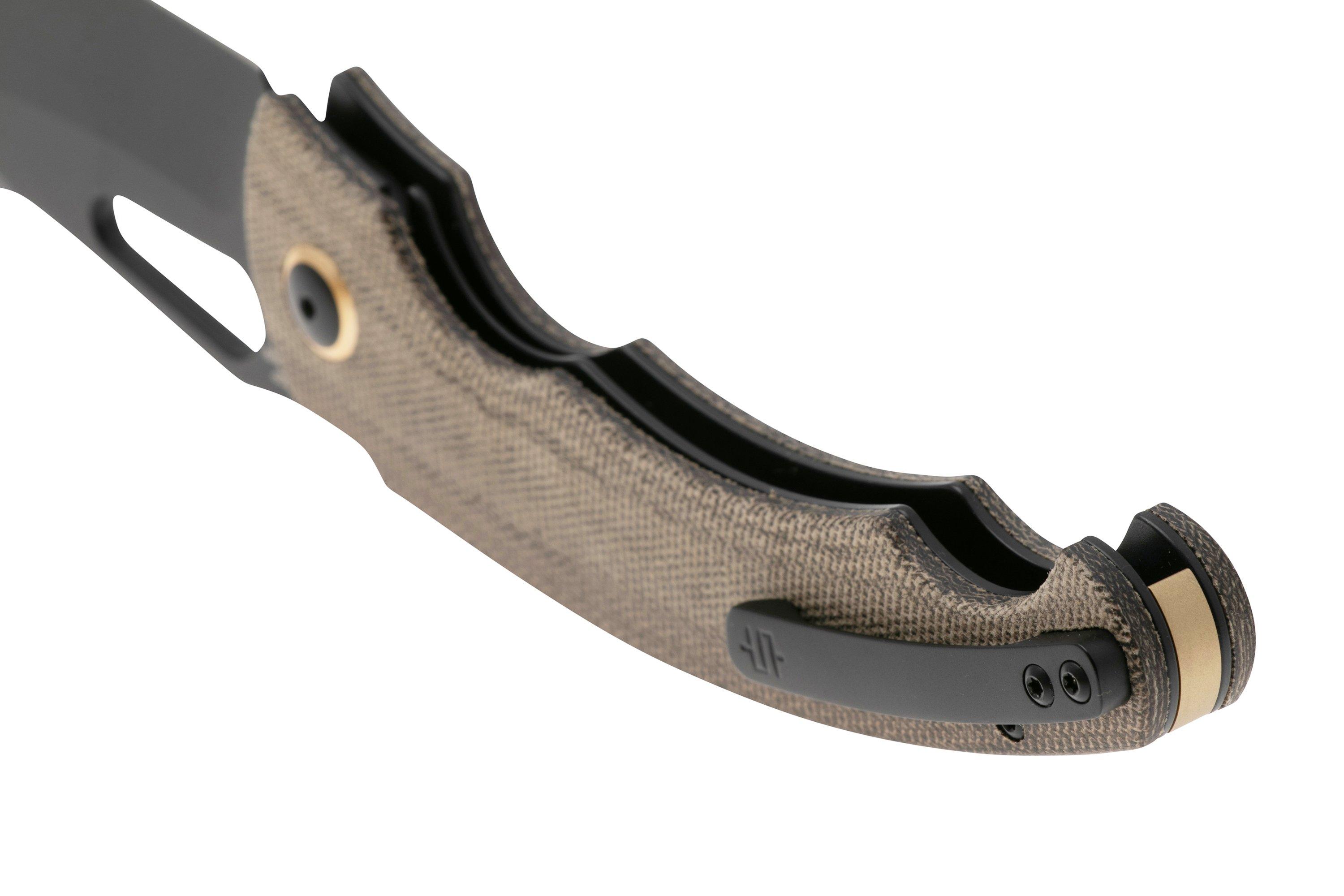 Artisan Cutlery Xcellerator 1860P-BODG, PVD AR-RPM9, OD Green Micarta ...