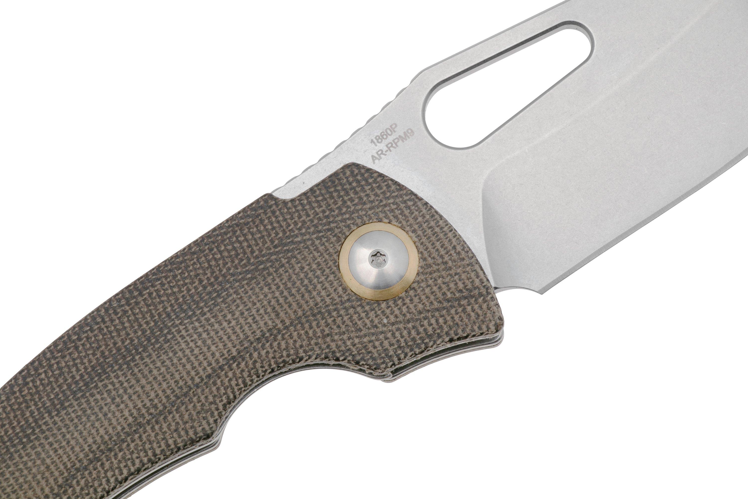 Artisan Cutlery Xcellerator 1860P-ODG, Stonewashed AR-RPM9, OD Green ...