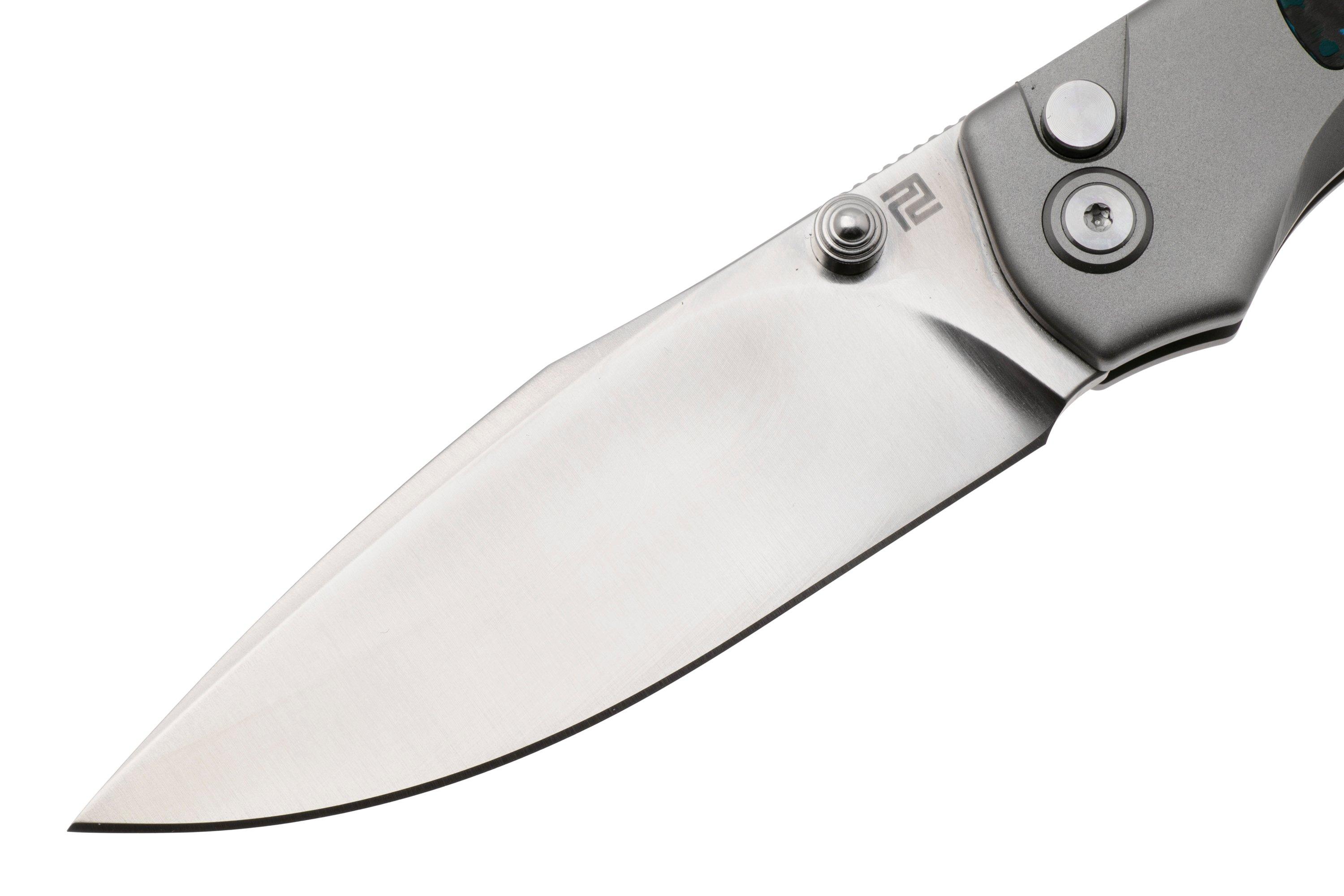 Artisan Cutlery Wizard, Lv1. The Sorcerer 1870G-GY, Sand Polished CPM ...