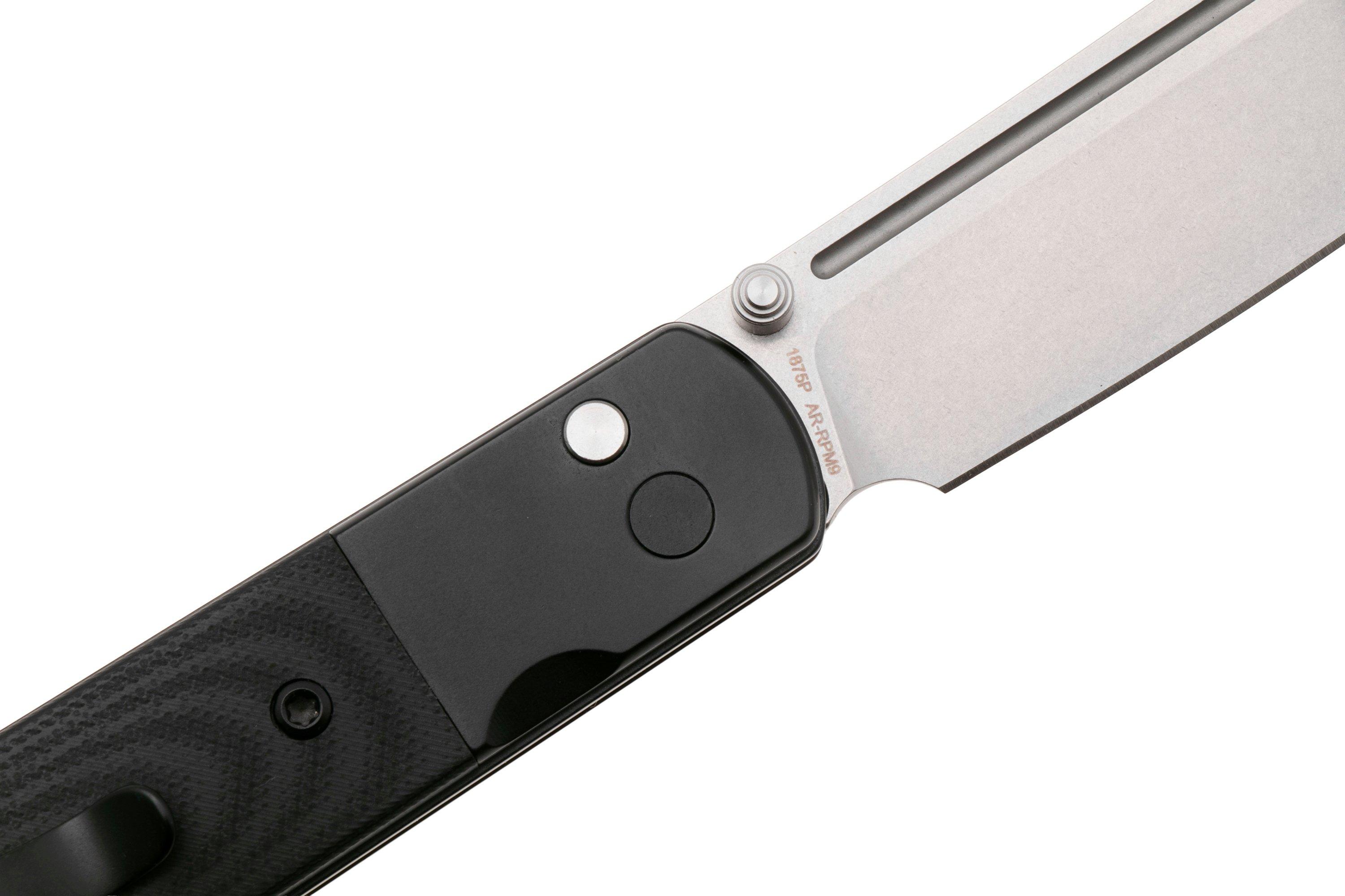 Artisan Cutlery Holm 1875P-BK, Stonewashed AR-RPM9, Black PVD Steel ...