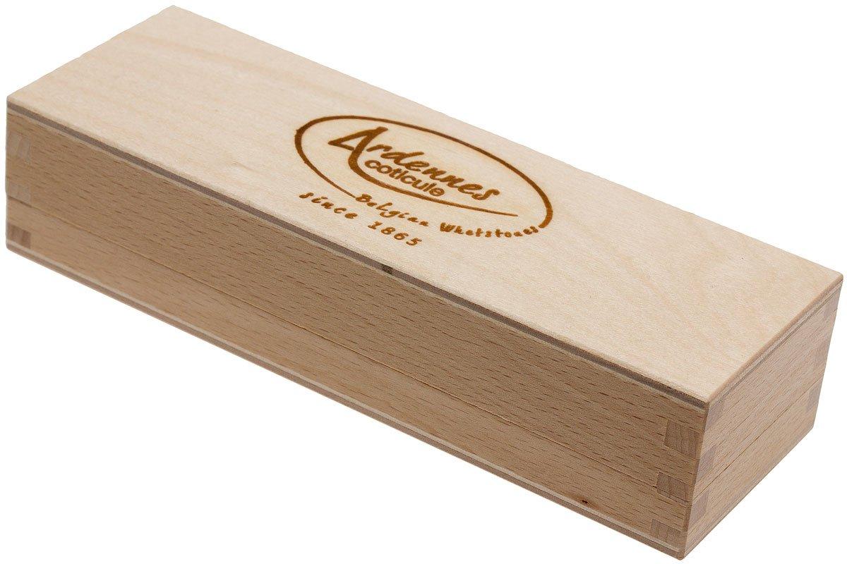 Ardennes Coticule wooden storage box for whetstone 150x40mm ...
