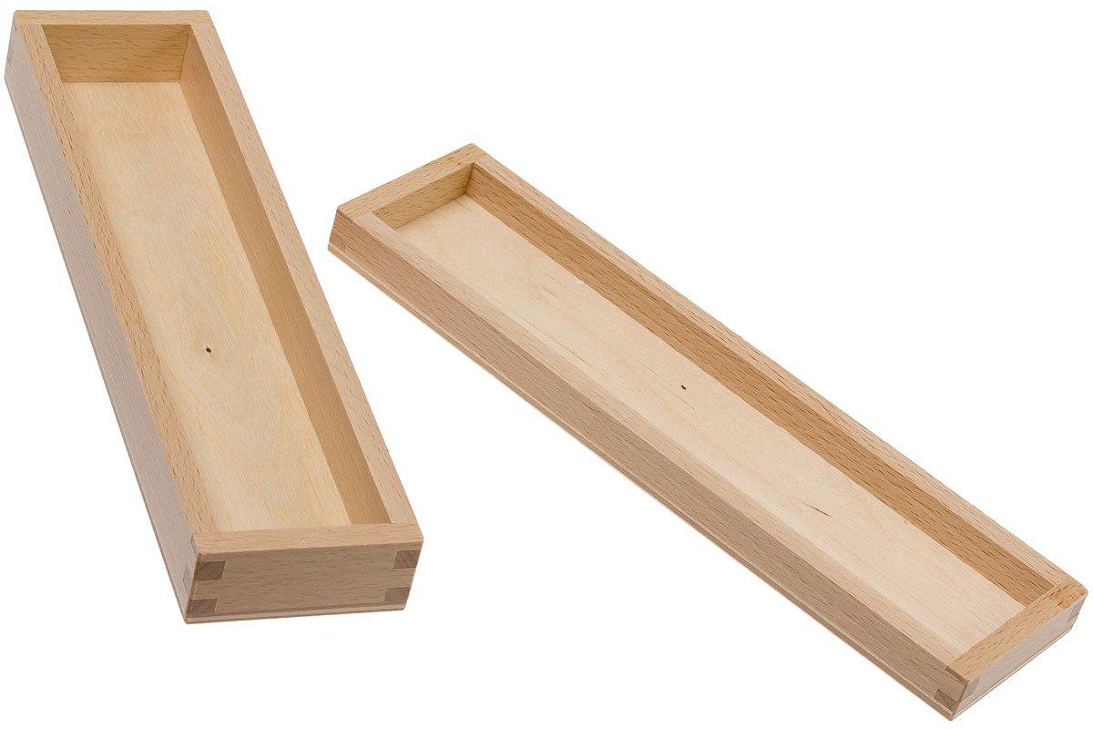 Ardennes Coticule wooden storage box for whetstone 200x40 mm ...