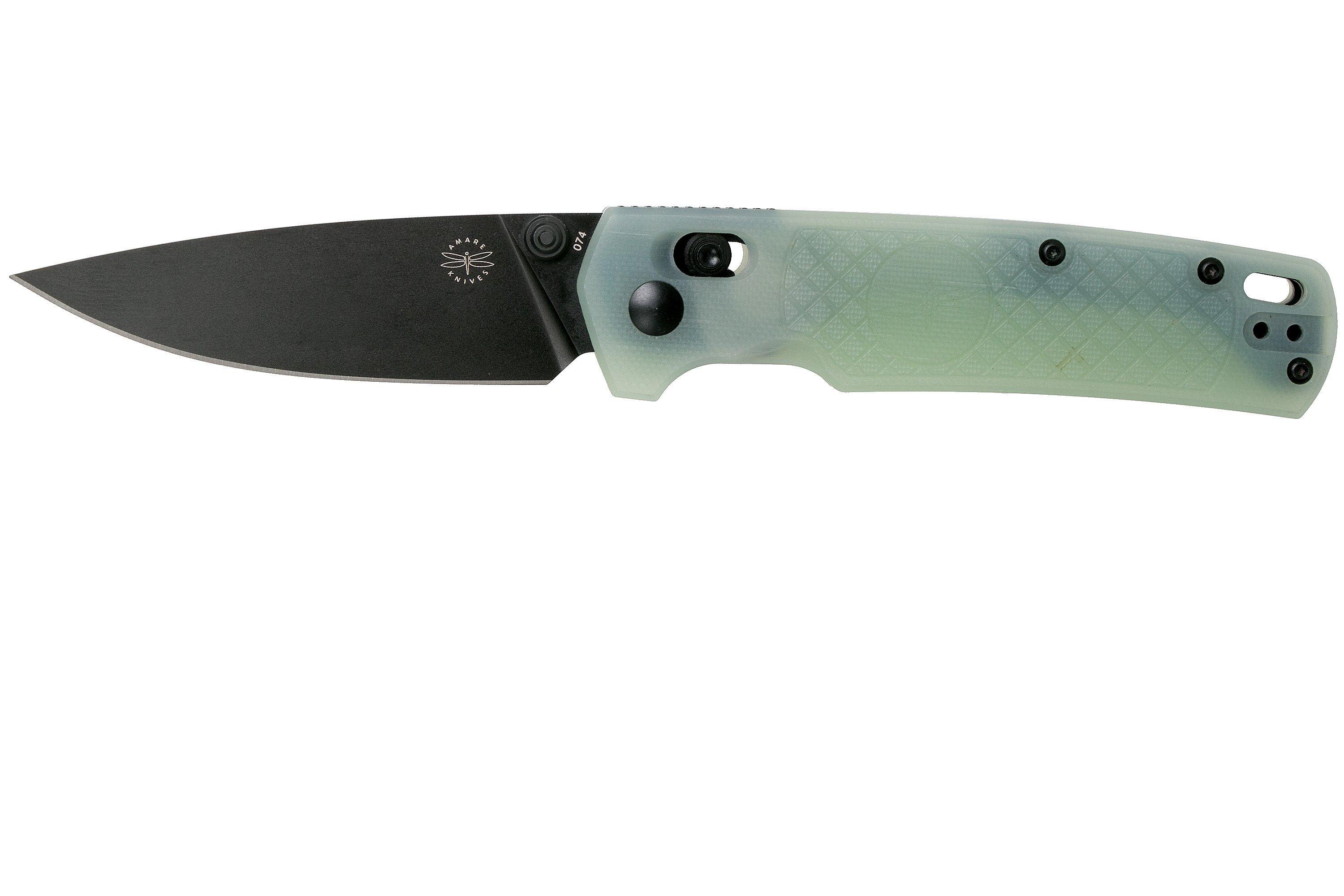 Amare FieldBro Jade, Black FB-JB pocket knife, Uli Hennicke design ...