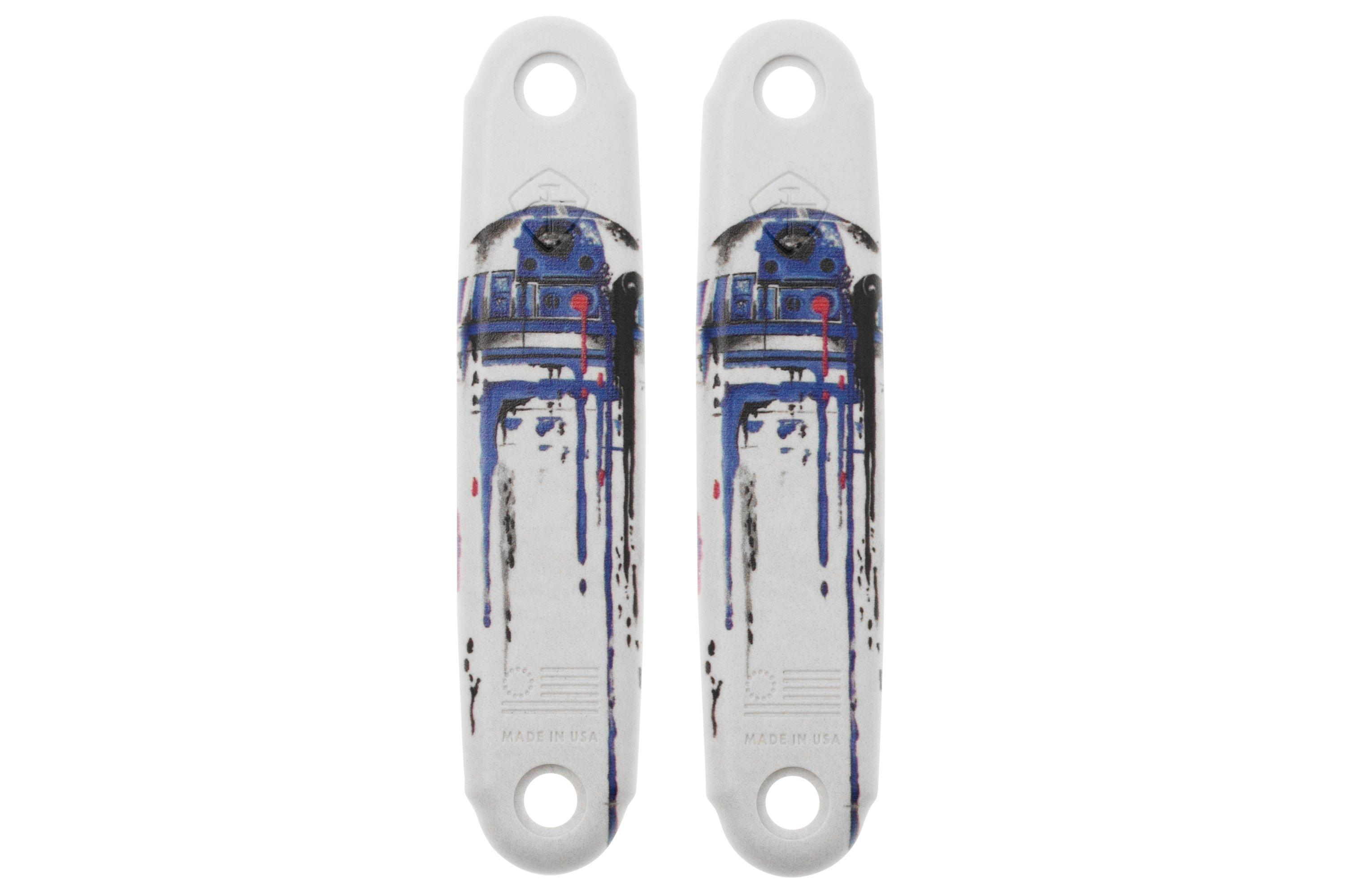 ASK Knives American Service Knife R2D2 Drip Handle Set, guancette ...
