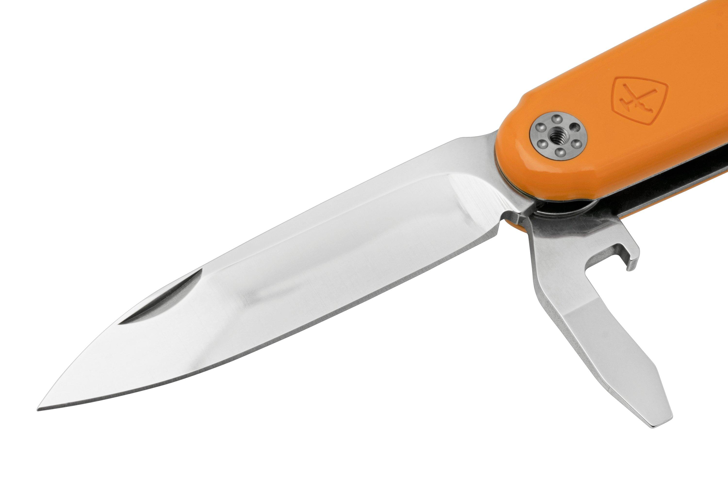 ASK Knives American Service Knife, The Jefferson, Orange, Multi-Tool ...