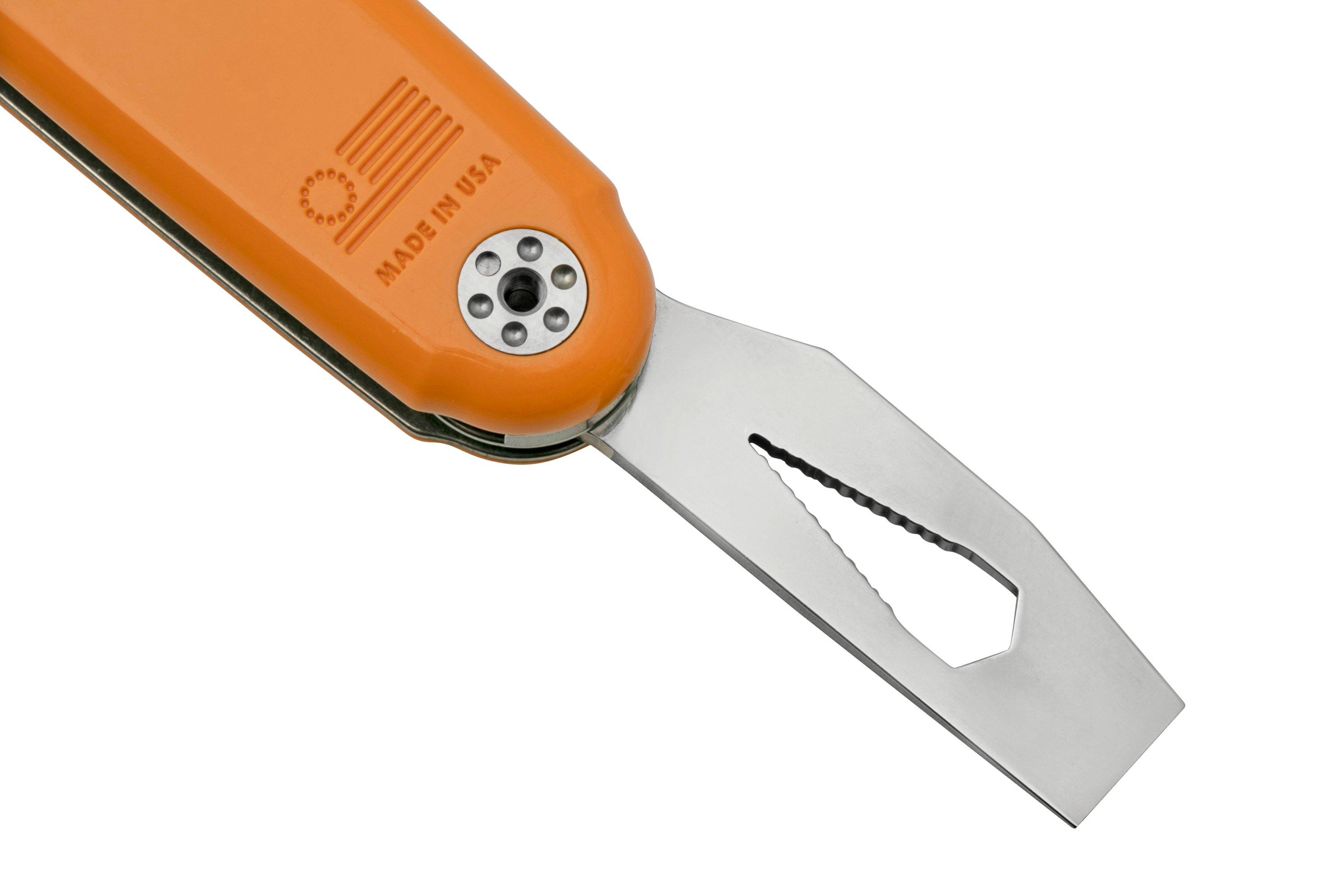 ASK Knives American Service Knife, The Jefferson, Orange, Multi-Tool ...