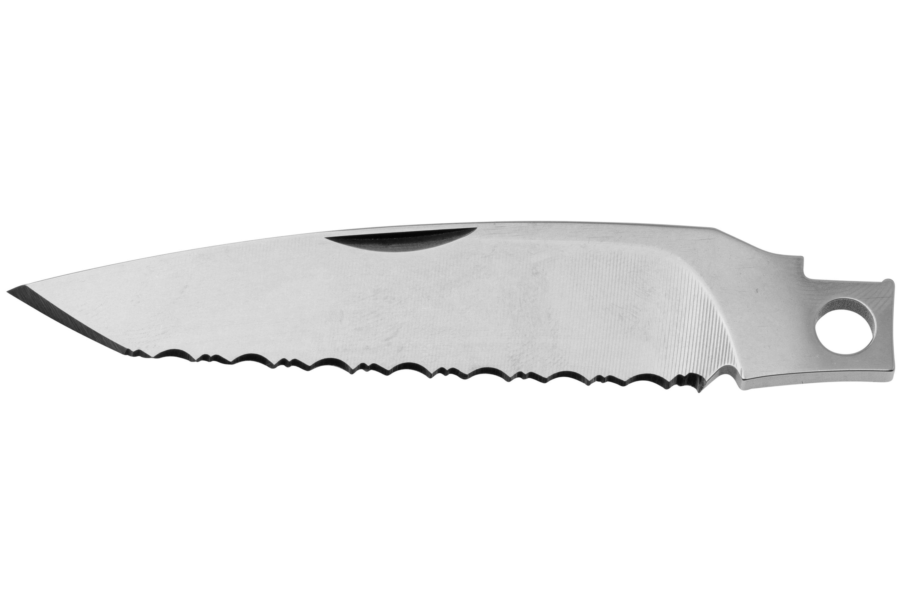 ASK American Service Knife Serrated Blade Tanto, partially serrated ...
