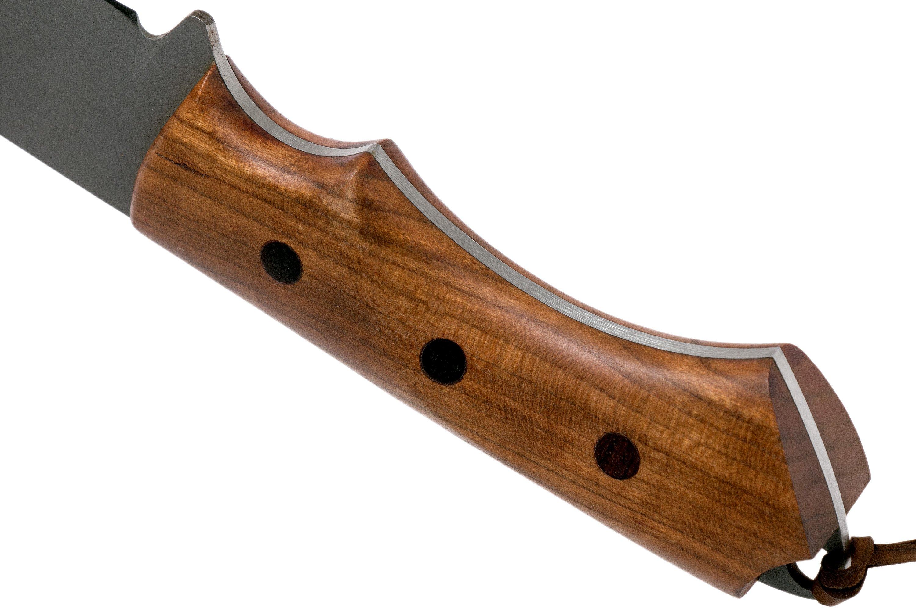 Autine Kurbads, Cherry, Elmax, Brown RH sheath, cuchillo de exterior ...