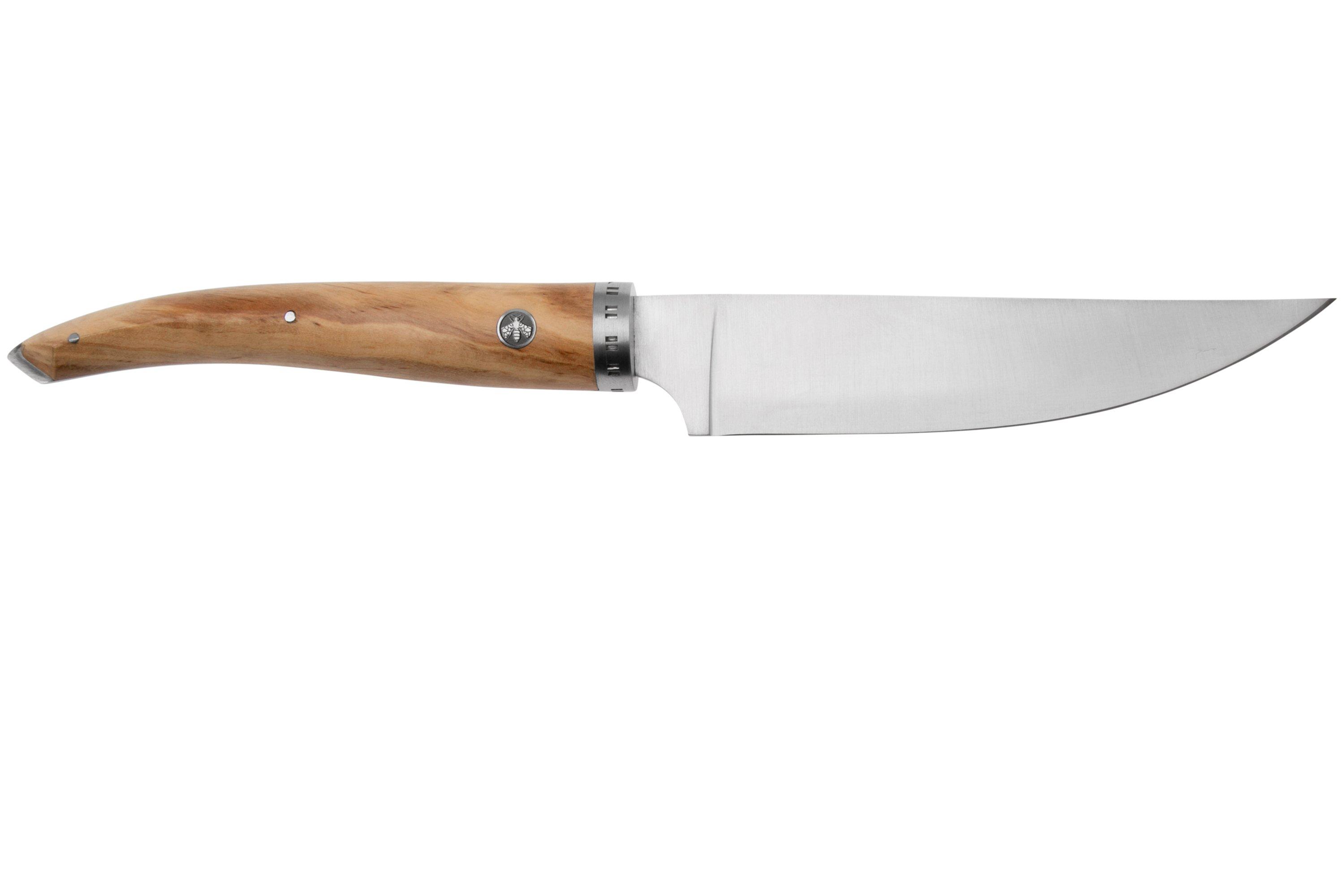 Laguiole en Aubrac Gourmet CGO15NOI bois de noyer, couteau de chef, 15 ...