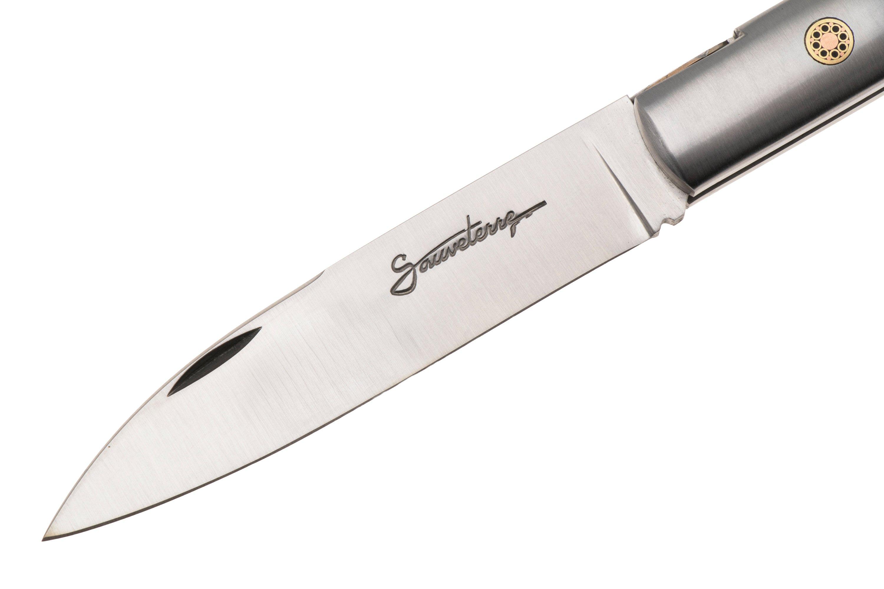 Laguiole en Aubrac Sauveterre Ziricote, Matt Stainless Bolster, Mosaic ...