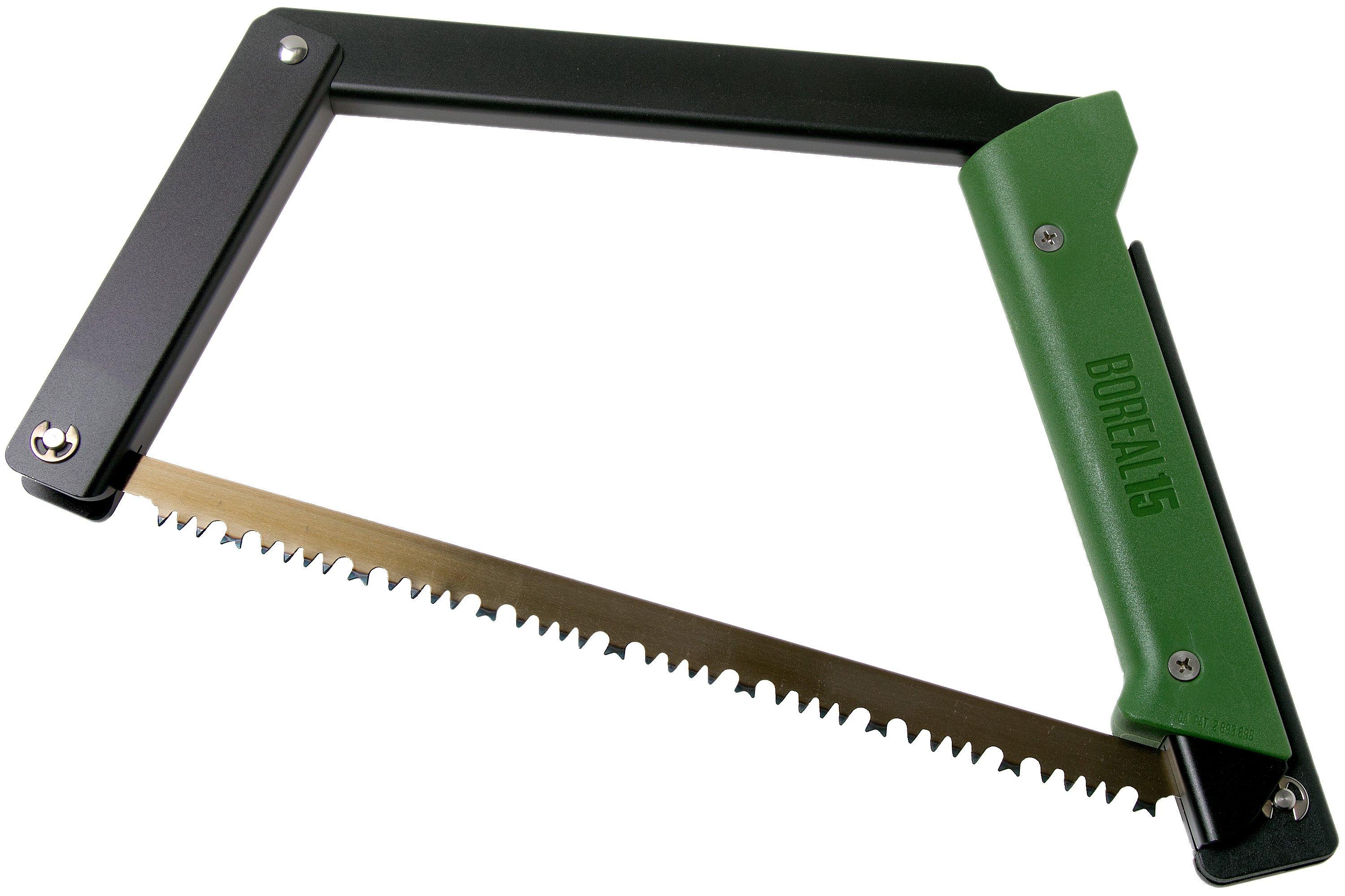 Agawa Canyon Boreal15 all-purpose foldable saw, green | Advantageously ...