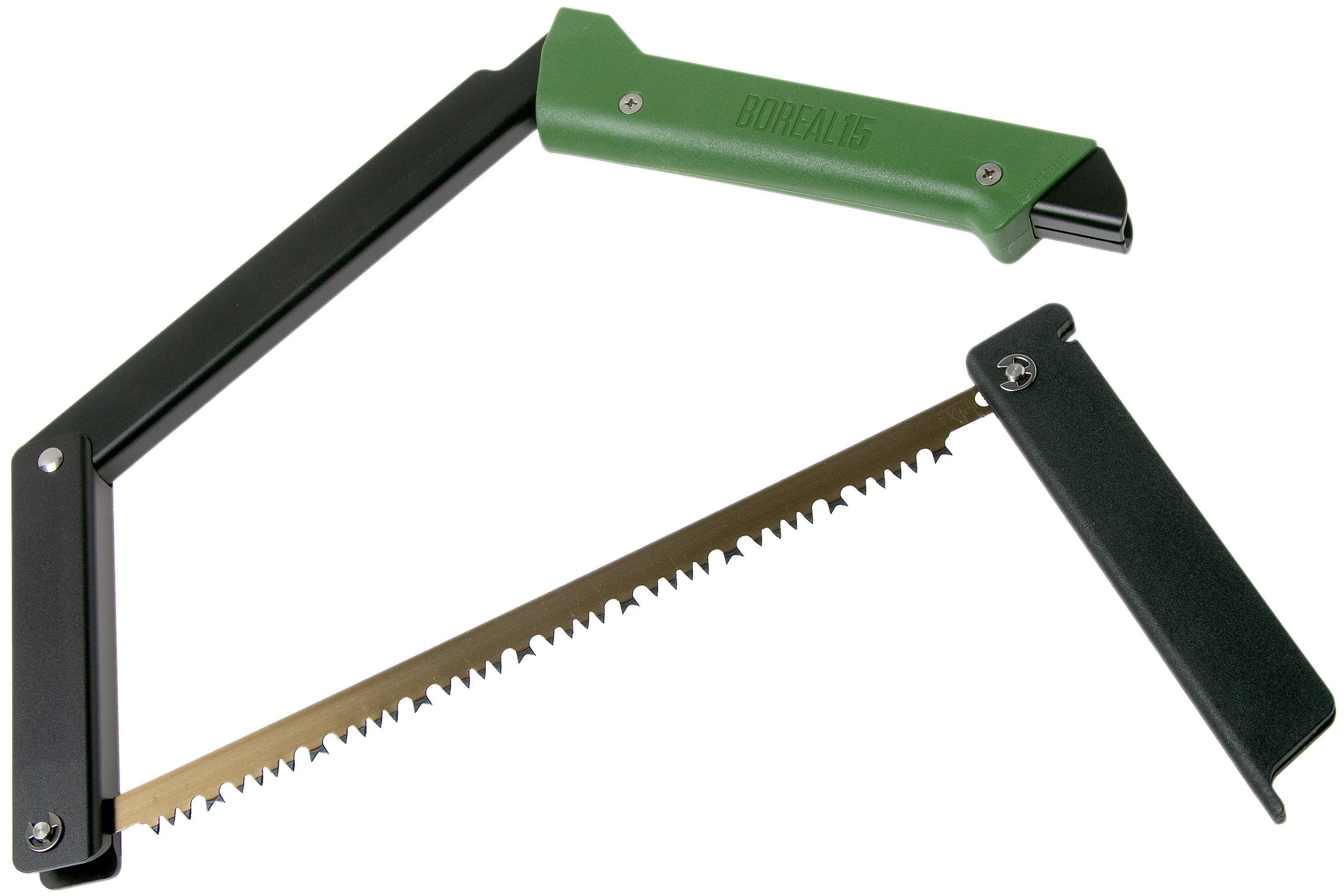 Agawa Canyon Boreal15 all-purpose foldable saw, green | Advantageously ...