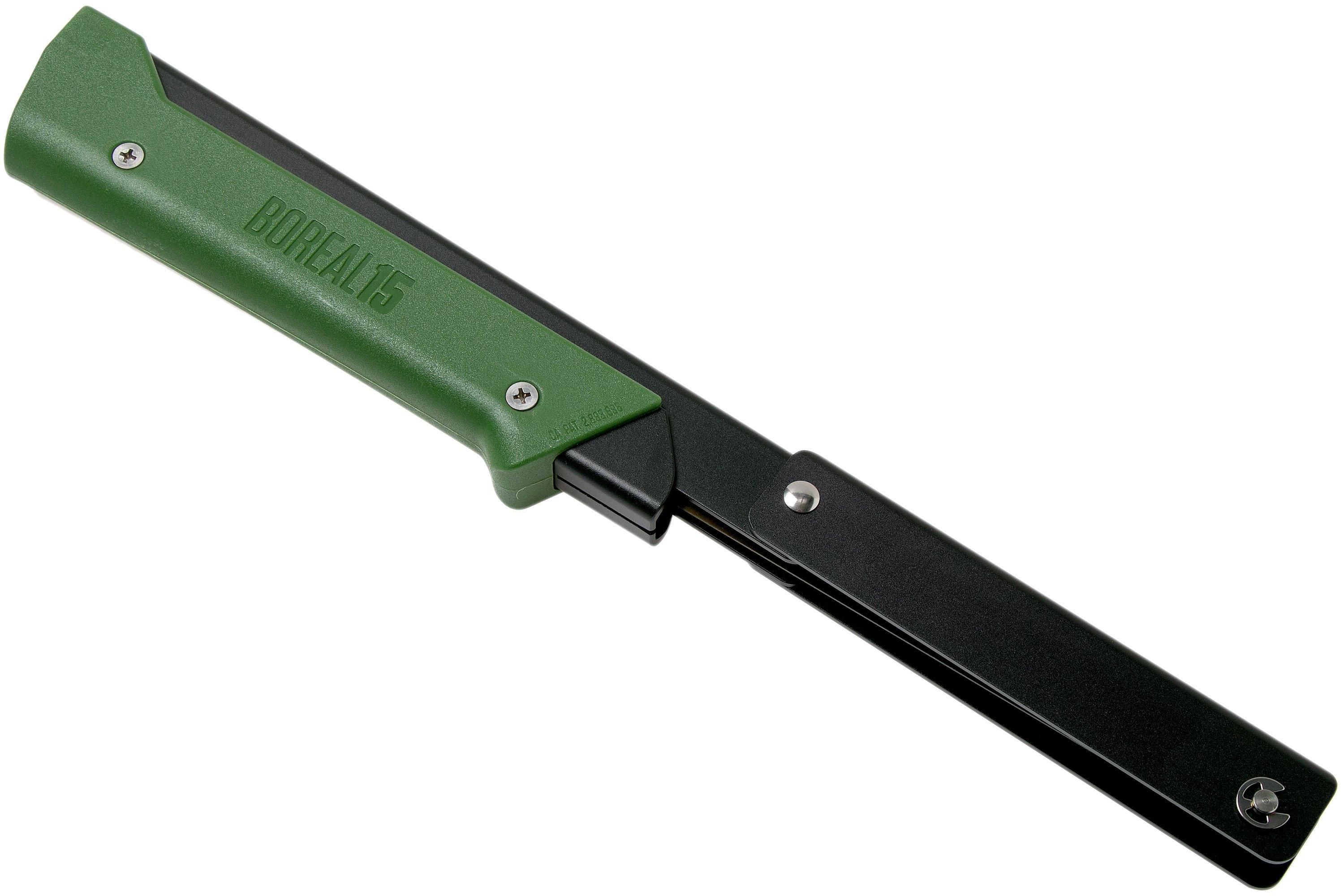 Agawa Canyon Boreal15 all-purpose foldable saw, green | Advantageously ...