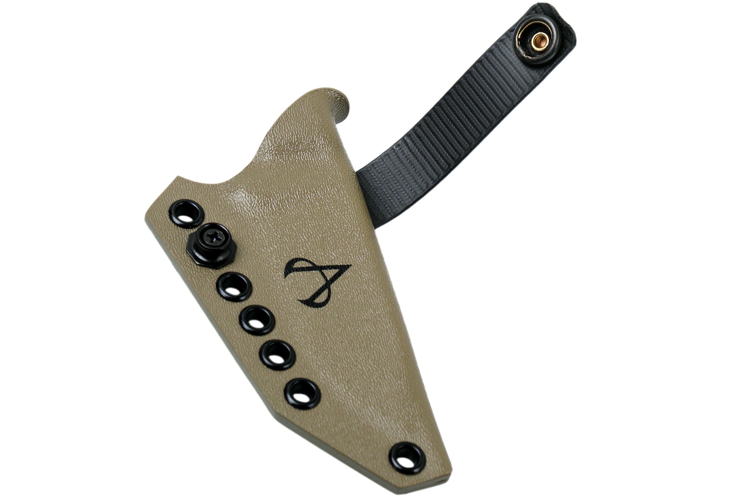 Armatus Carry Architect sheath for the KA-BAR Becker BK11, flat dark ...