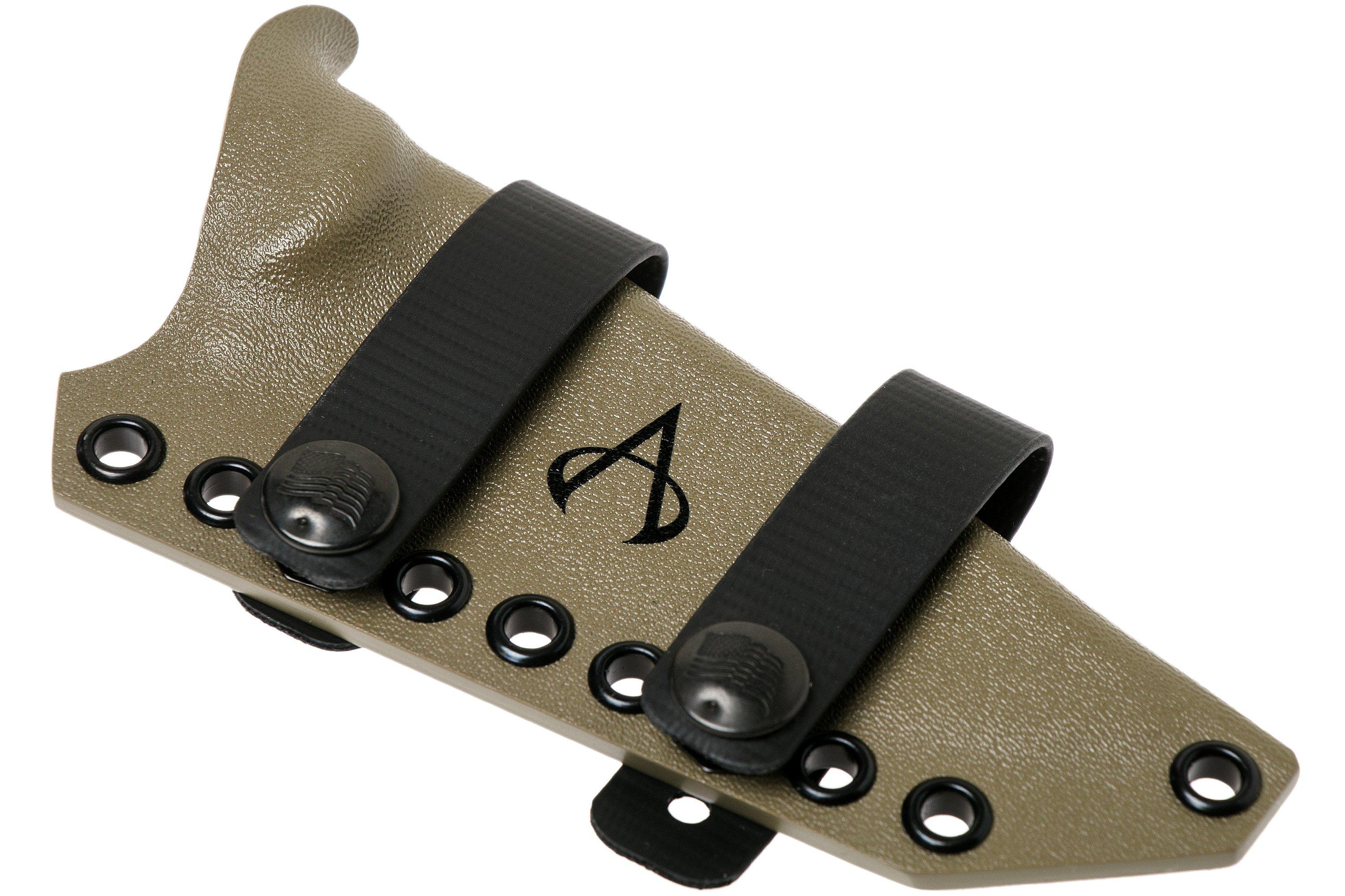 Armatus Carry Architect schede voor de KA-BAR Becker BK16, flat dark ...