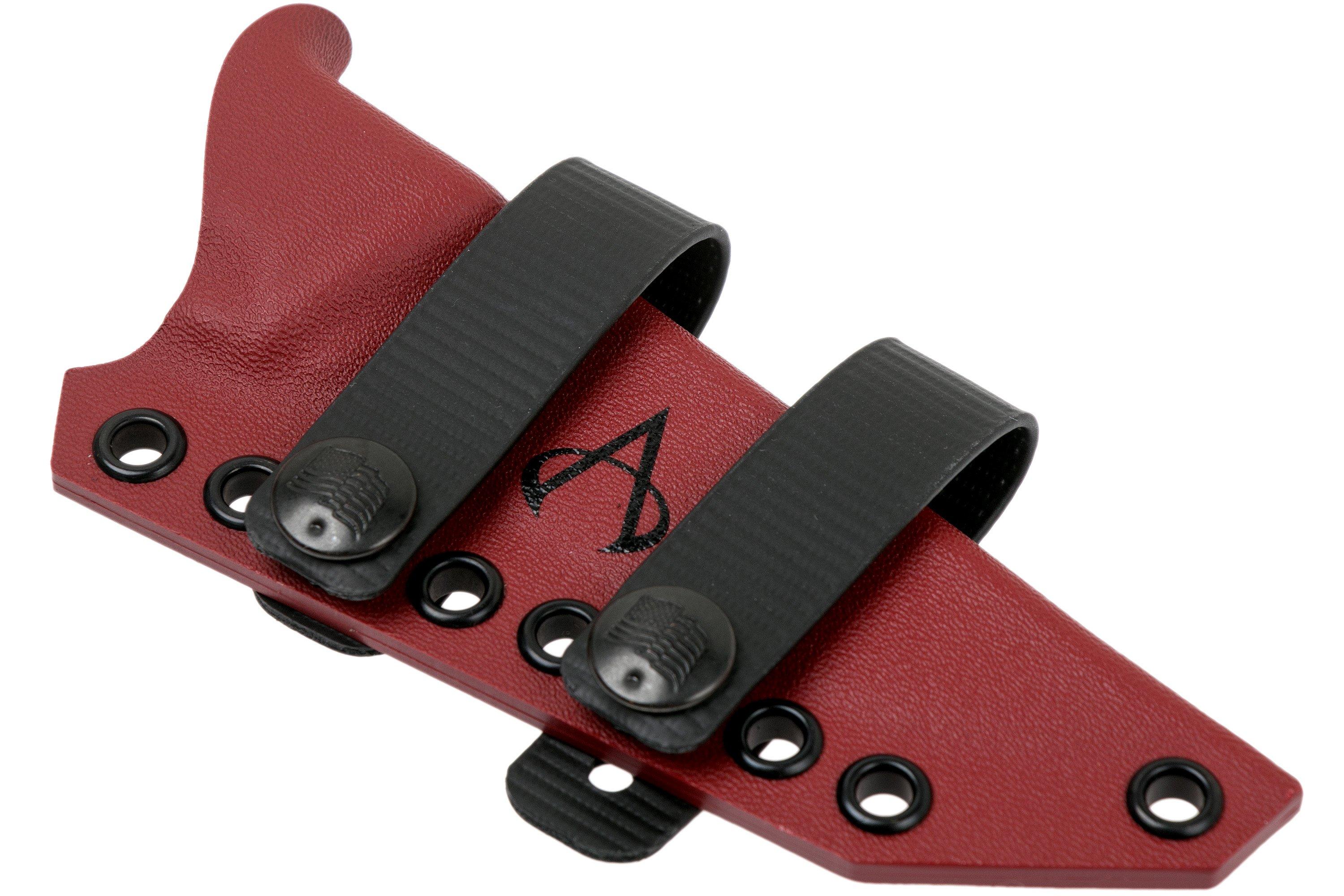 Armatus Carry Architect sheath for the Fällkniven F1, blood red ...