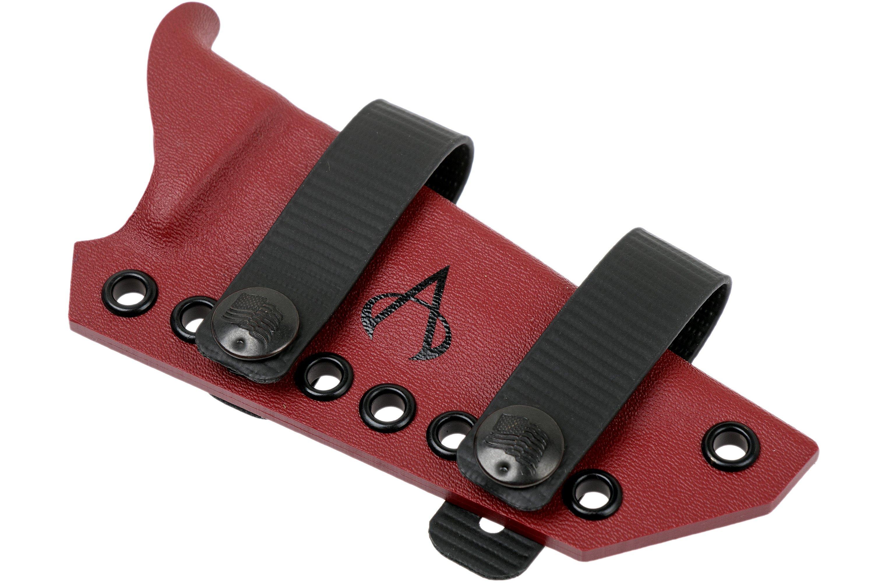 Armatus Carry Architect sheath for the Fällkniven F1 Pro, blood red ...