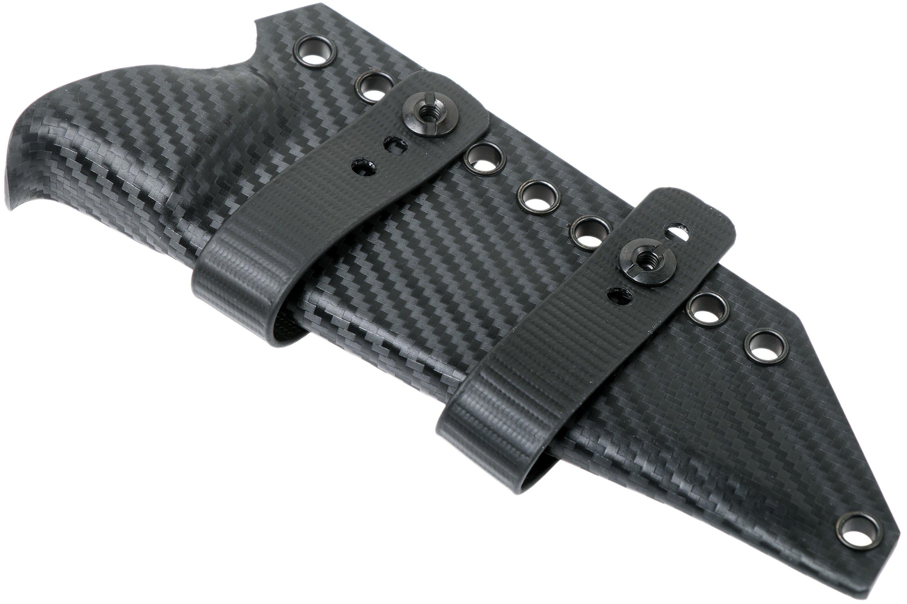 Armatus Carry Architect sheath for the Fällkniven S1 Pro, carbon fibre ...