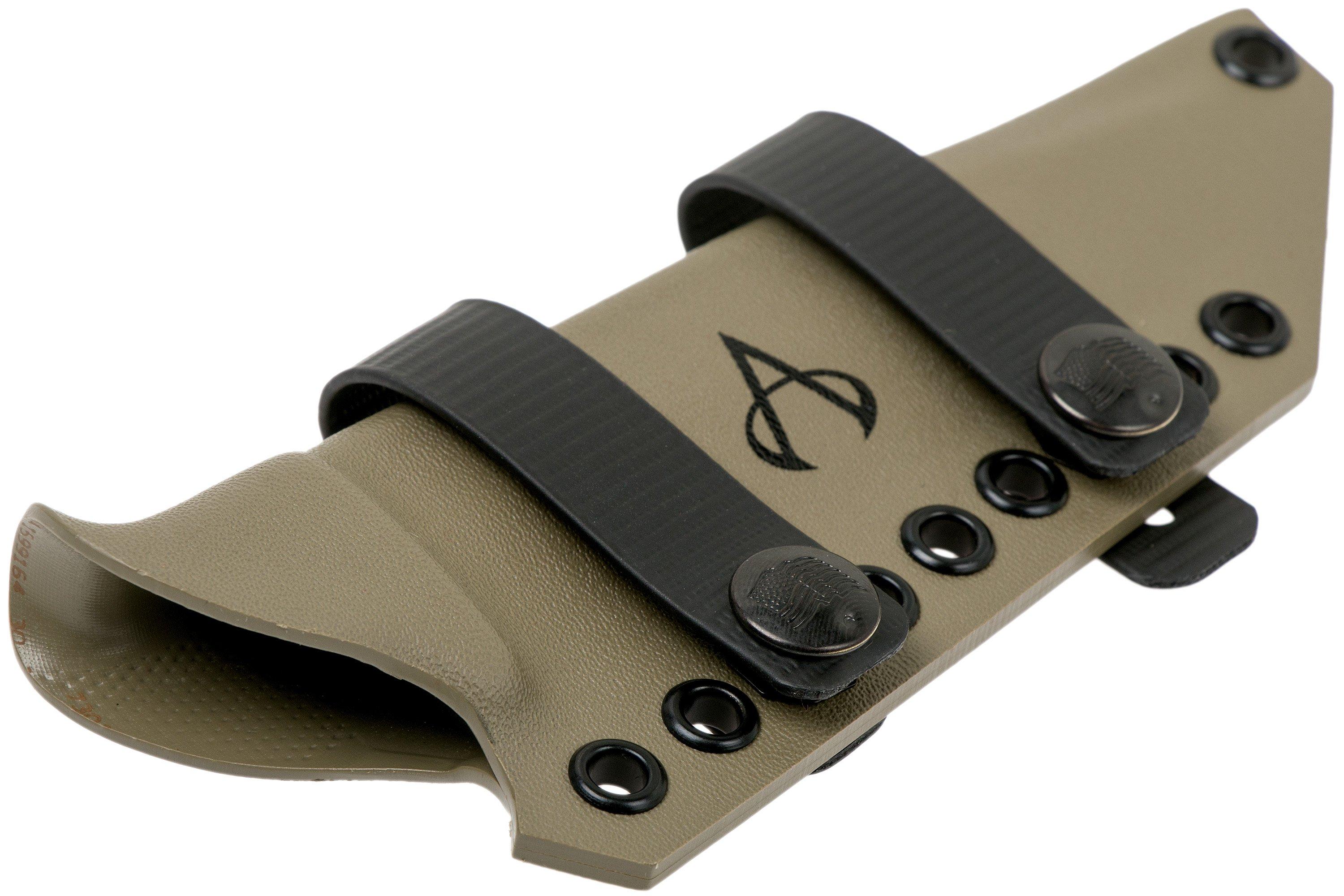Armatus Carry Architect sheath for the Fällkniven S1 Pro, flat dark ...