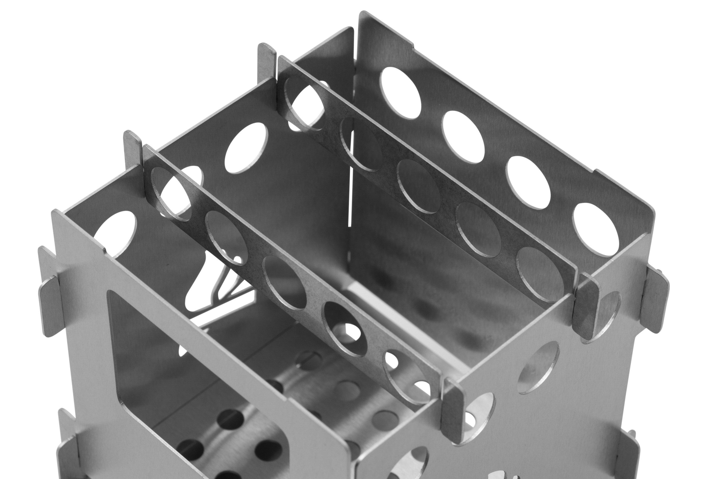 Bushcraft Essentials Bushbox, foldable stove | Advantageously shopping ...