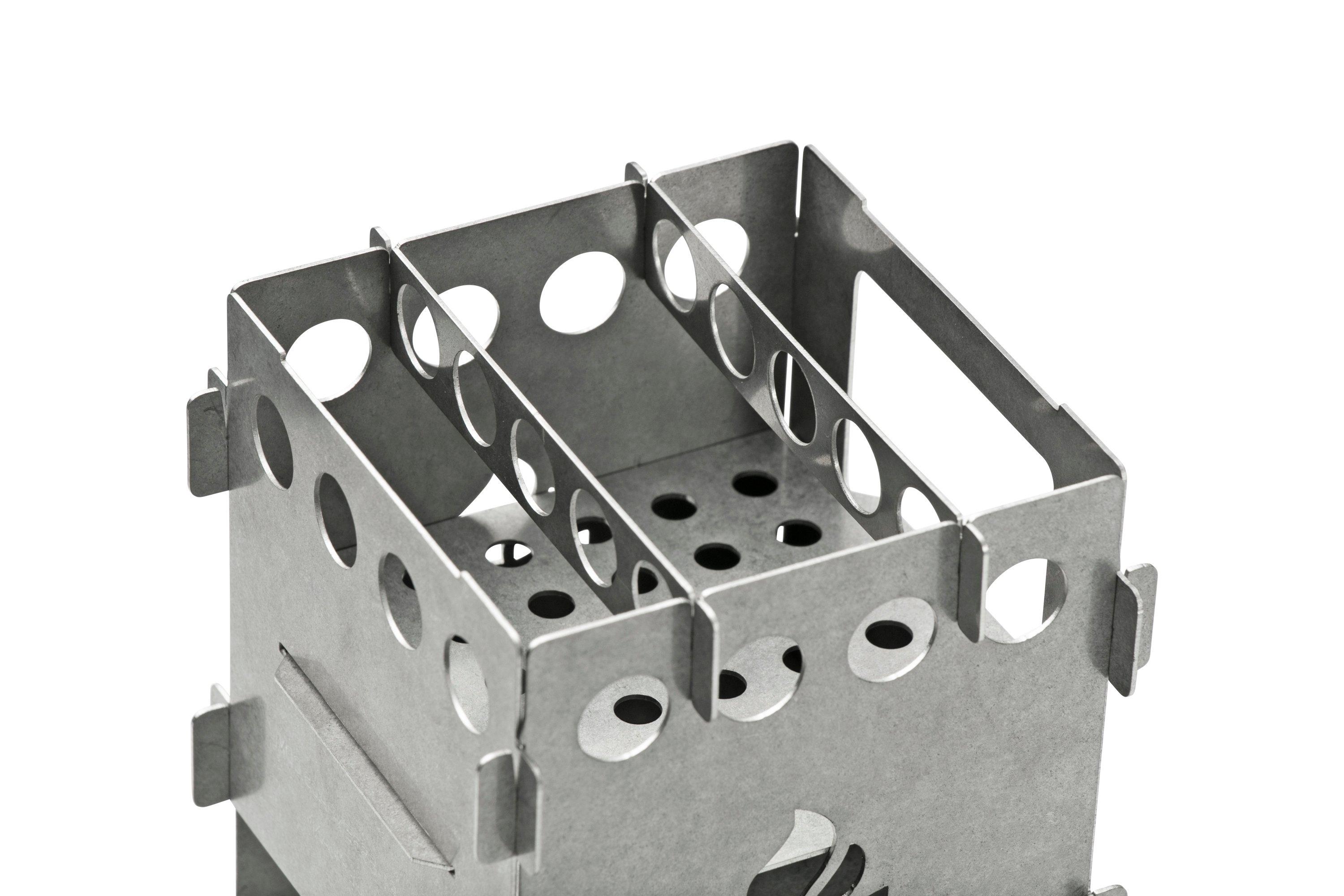 Bushcraft Essentials Bushbox, foldable stove | Advantageously shopping ...