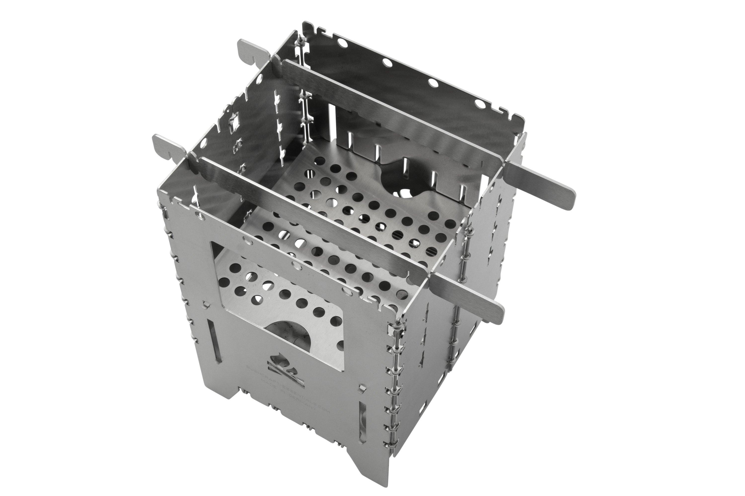 Bushcraft Essentials Bushbox XL Kit, foldable stove | Advantageously ...