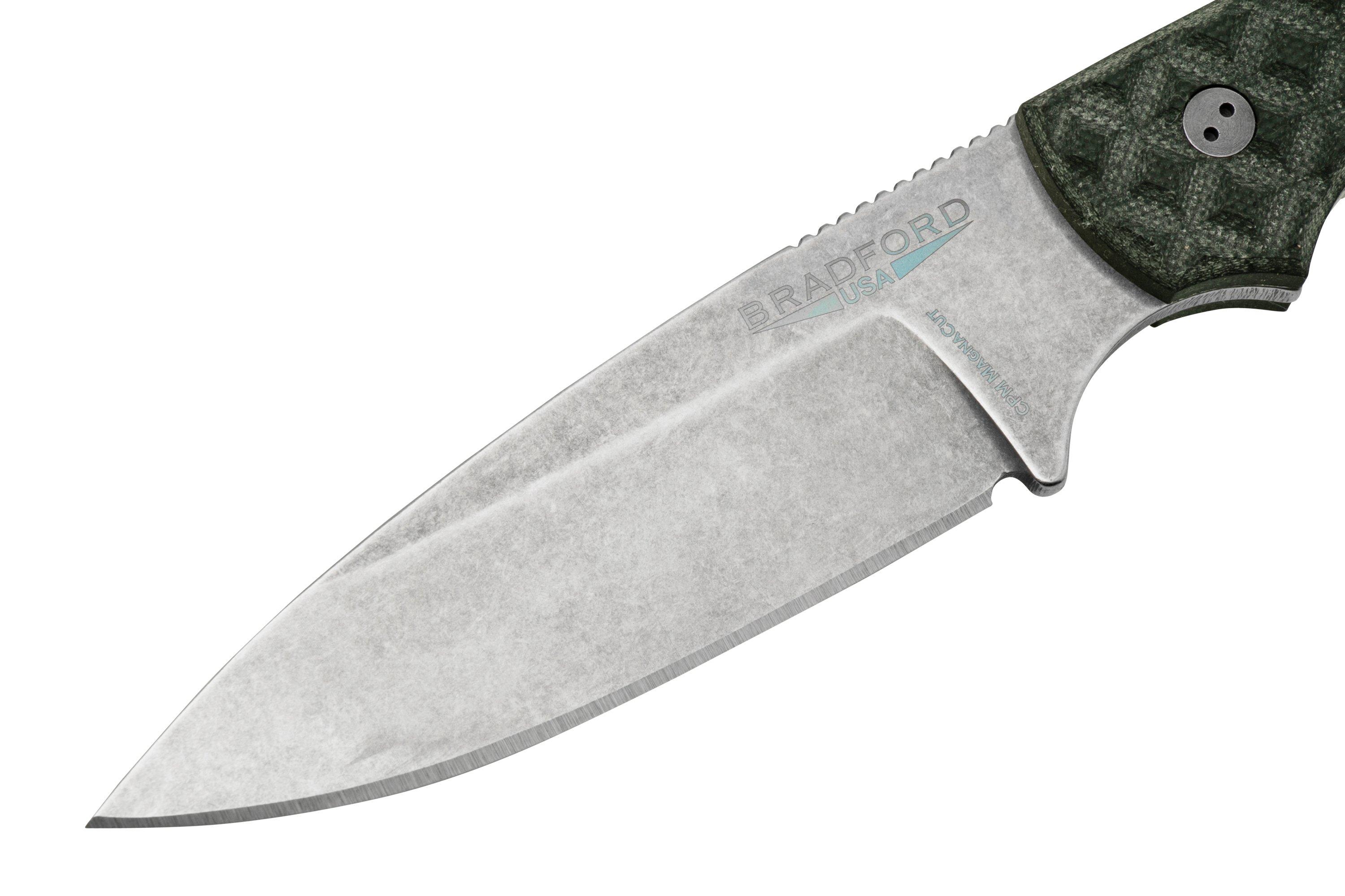 Bradford Knives Guardian 3, 32S-001-MC MagnaCut Sabre Stonewashed ...