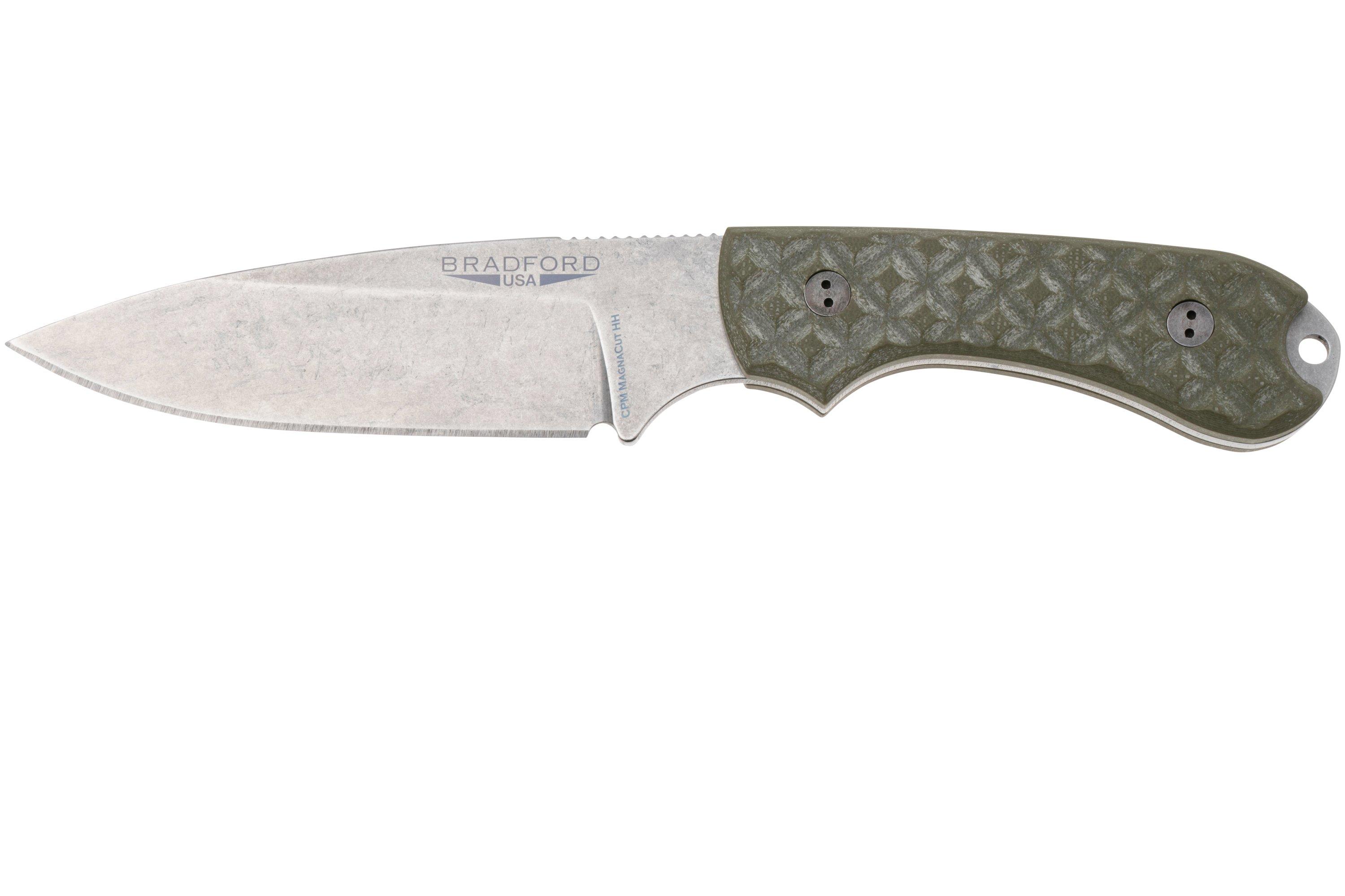 Bradford Knives Guardian 3.2 CPM-MagnaCut High Hardness, Sabre Grind ...