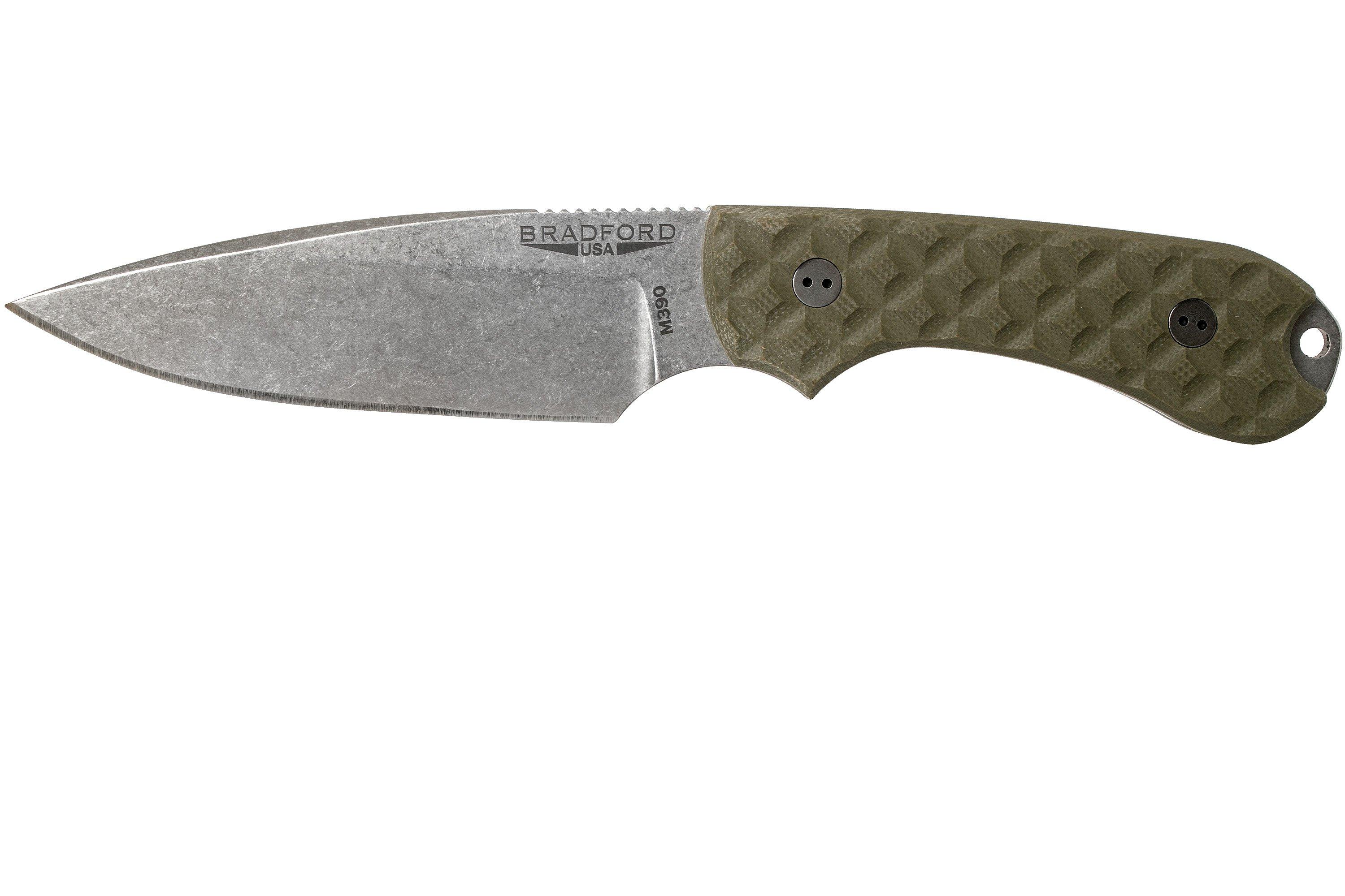 Bradford Guardian 3FE, OD Green Guardian 3 M390, Sabre Stonewashed ...