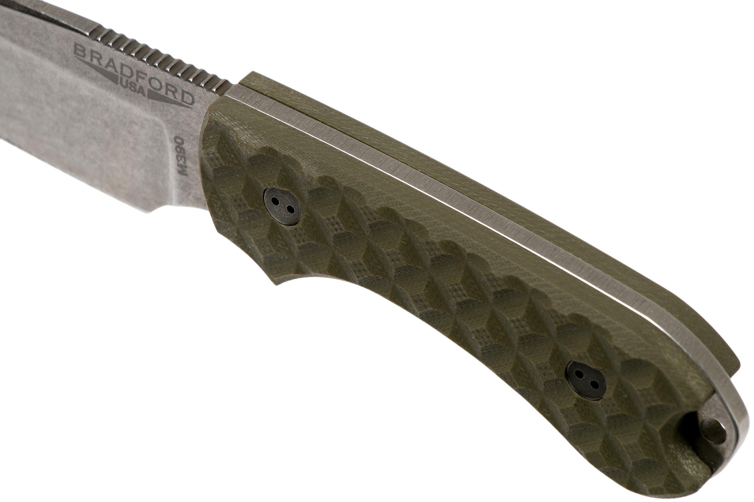 Bradford Guardian 3FE, OD Green Guardian 3 M390, Sabre Stonewashed ...