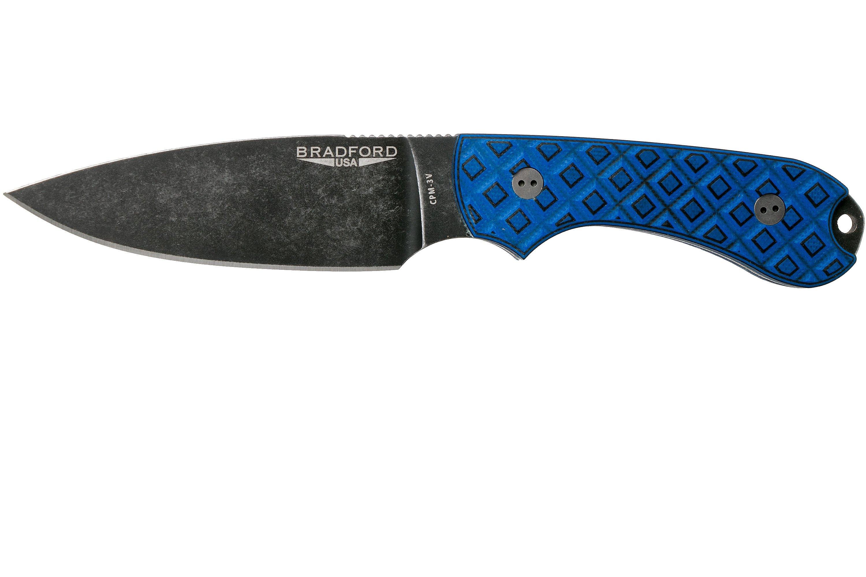 Bradford Guardian 3, Black-Blue G10 Guardian 3 CPM 3V, Full Height ...